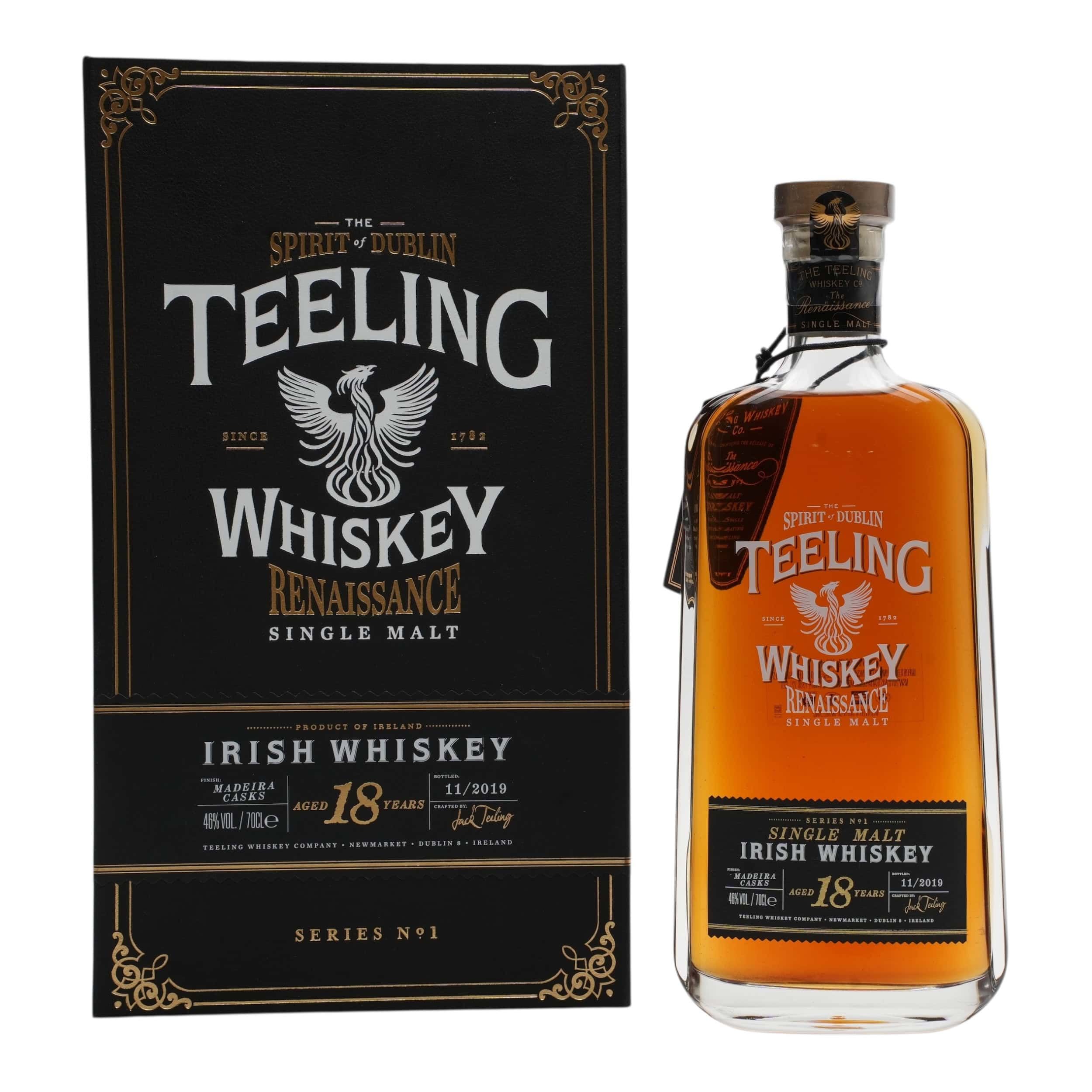 Teeling 18 Year Old Renaissance Series 1 Madeira Casks Auction ...