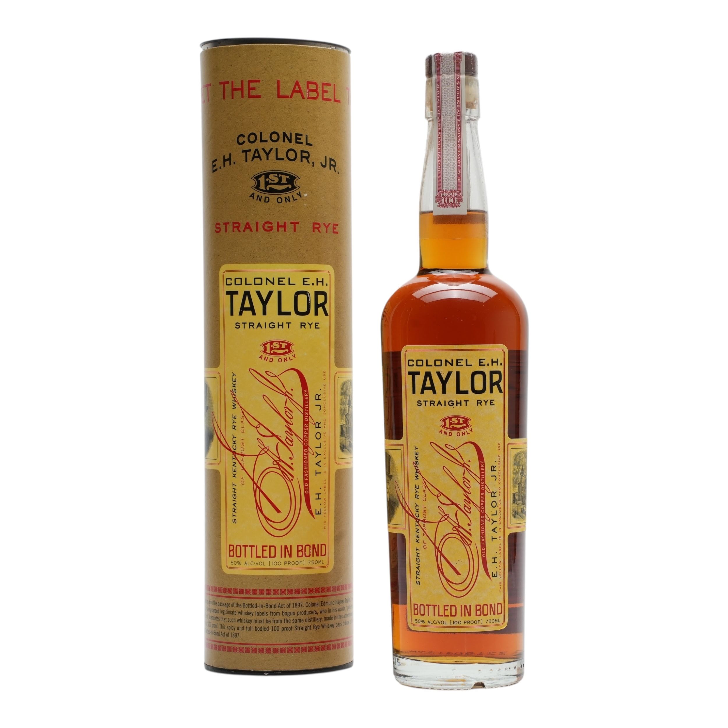 Colonel EH Taylor Straight Rye Auction | Australian Whisky Auctions