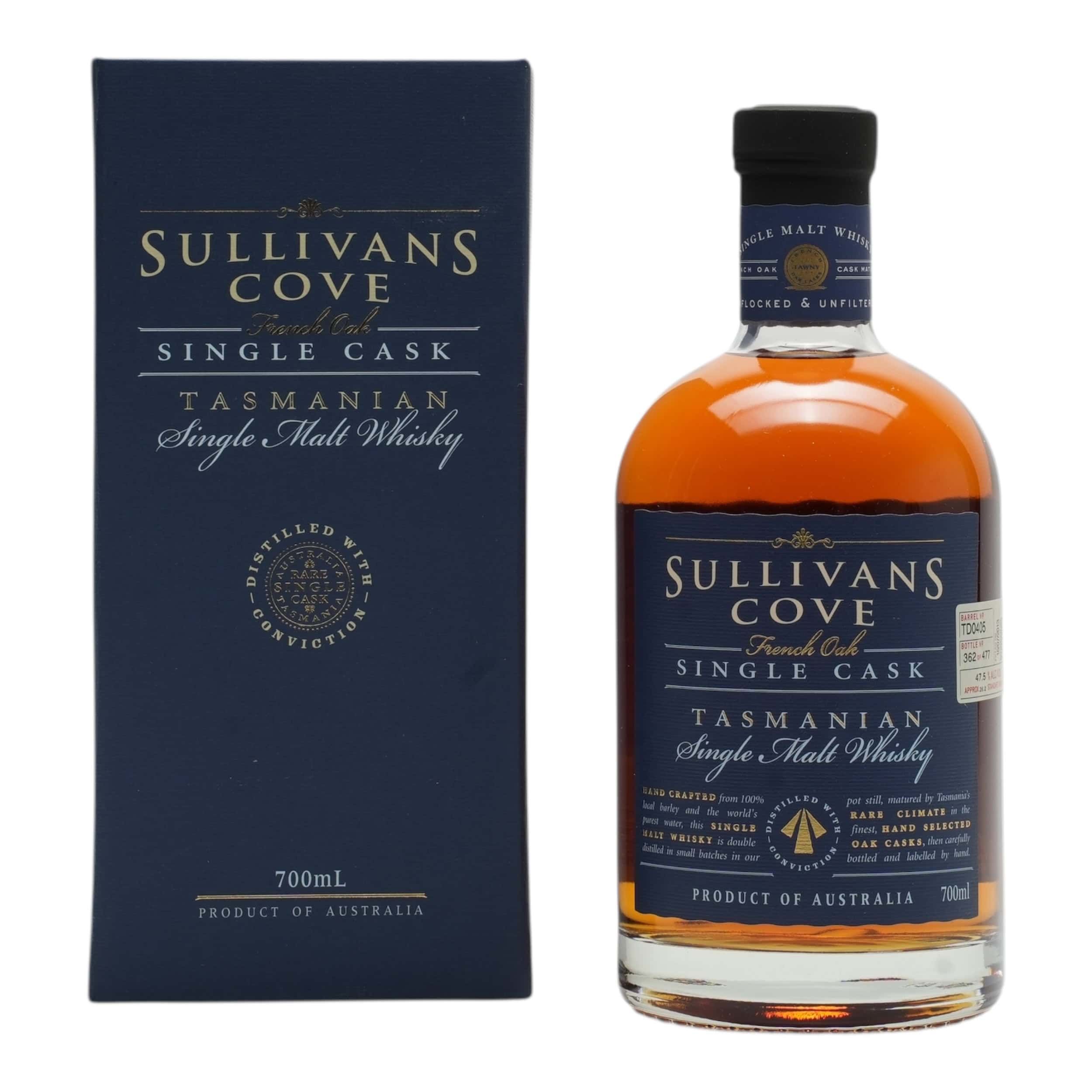 Sullivans Cove French Oak ex-Tawny Single Cask TD0405 Auction | Australian Whisky Auctions