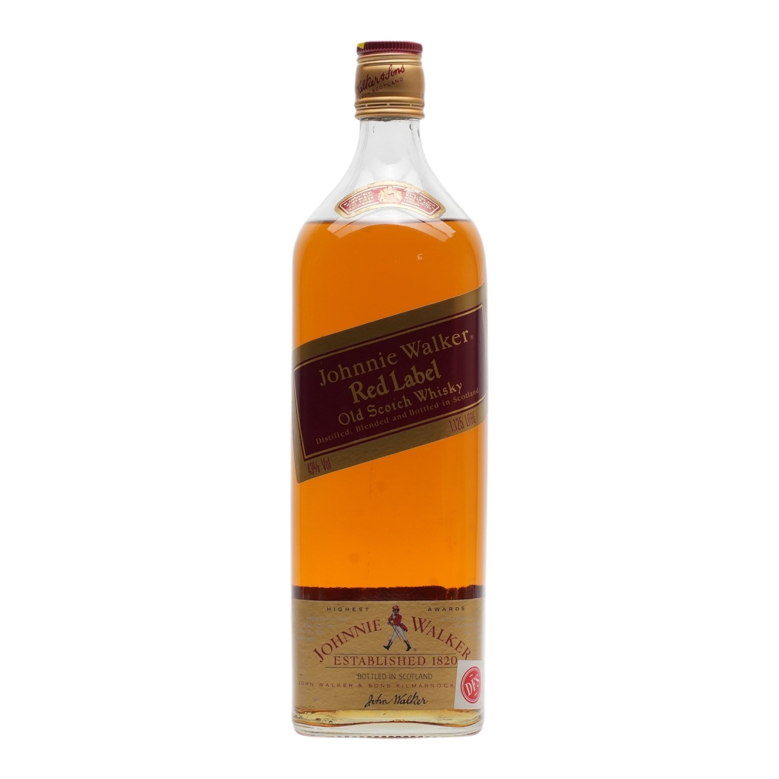 Johnnie Walker Red Label 1990s Bottling (1125ml) Auction | Australian ...