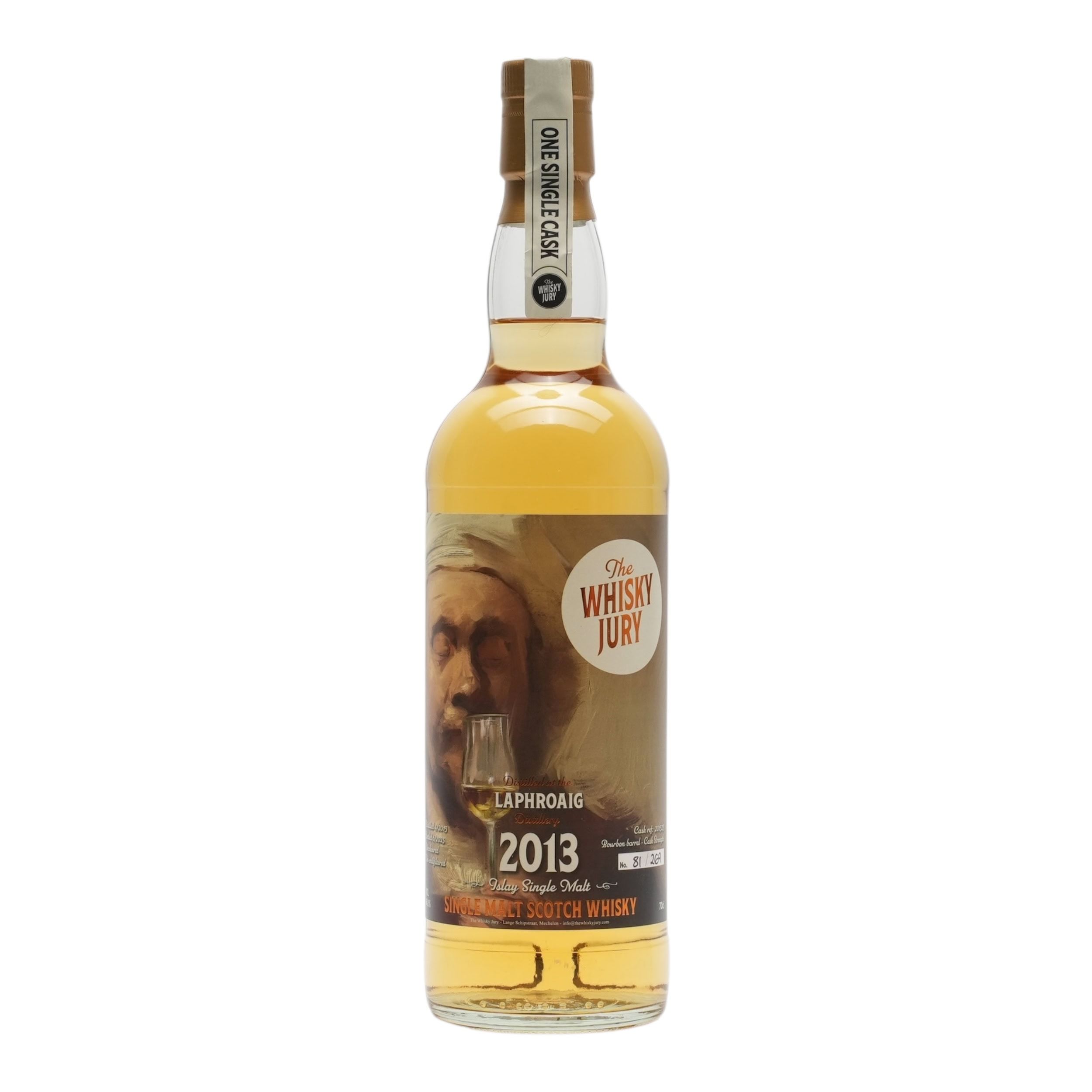 Laphroaig 2013 Single Bourbon Barrel #201323 // The Whisky Jury Auction ...