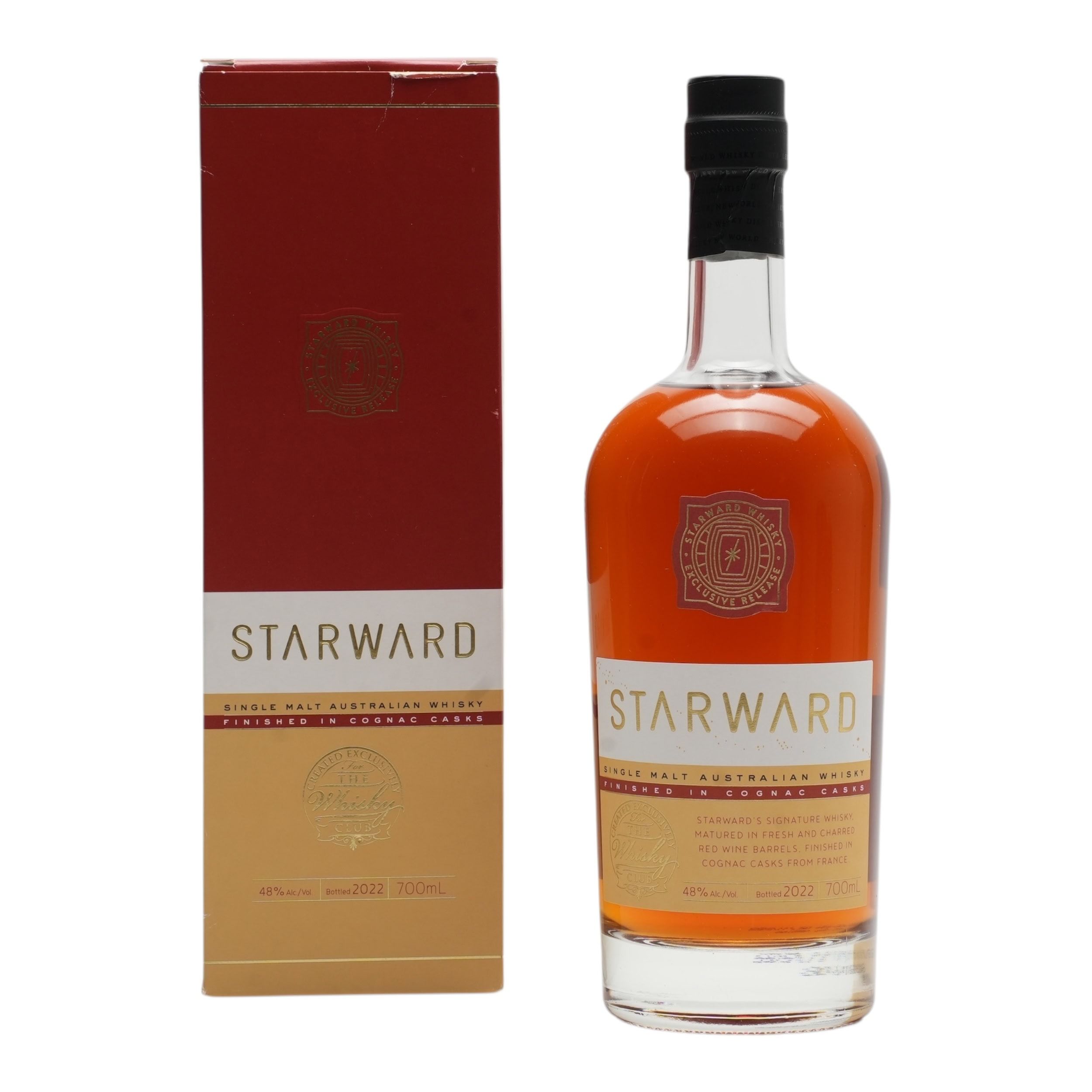 Starward Cognac Cask Finished // The Whisky Club Auction | Australian ...