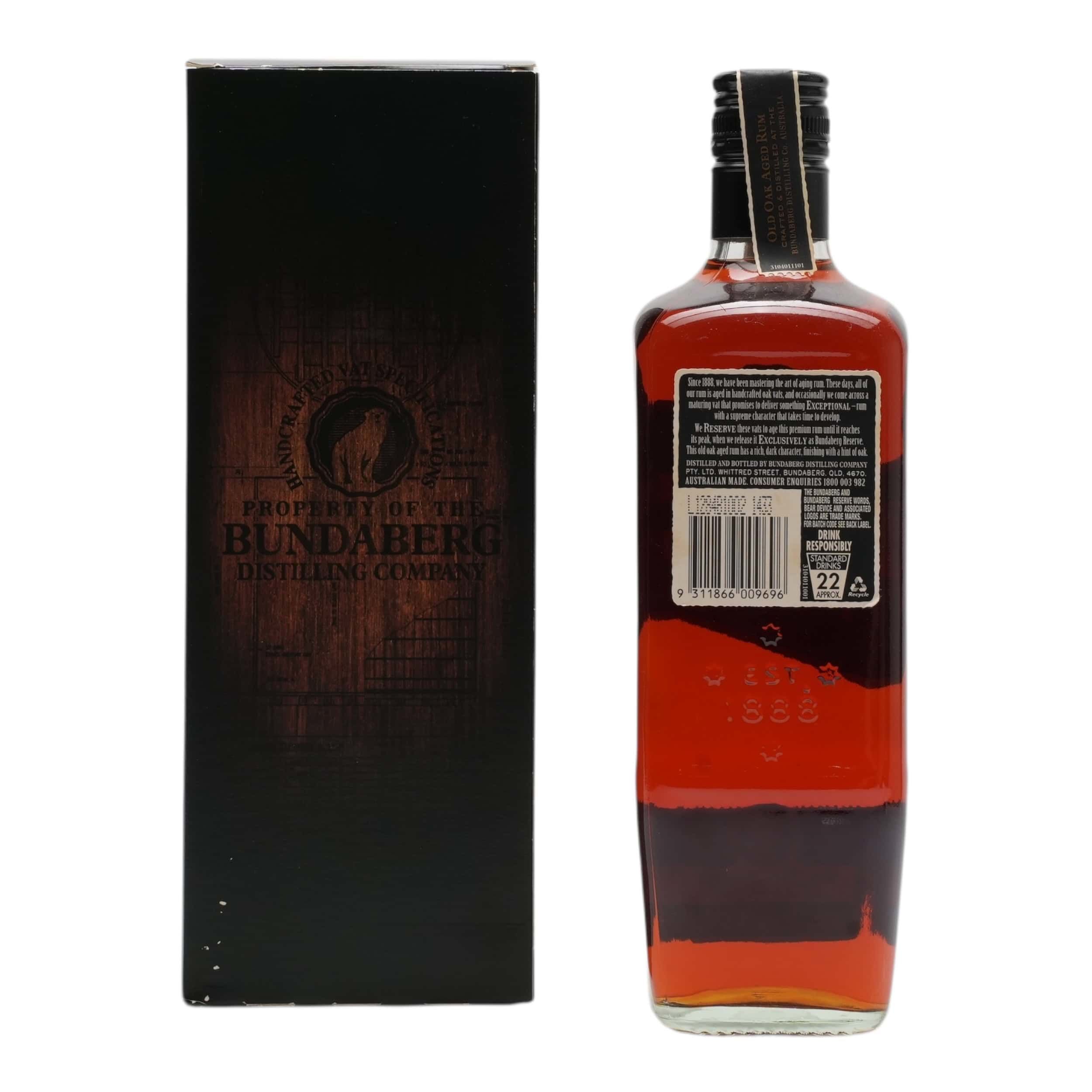 Bundaberg Reserve Rum Auction | Australian Whisky Auctions