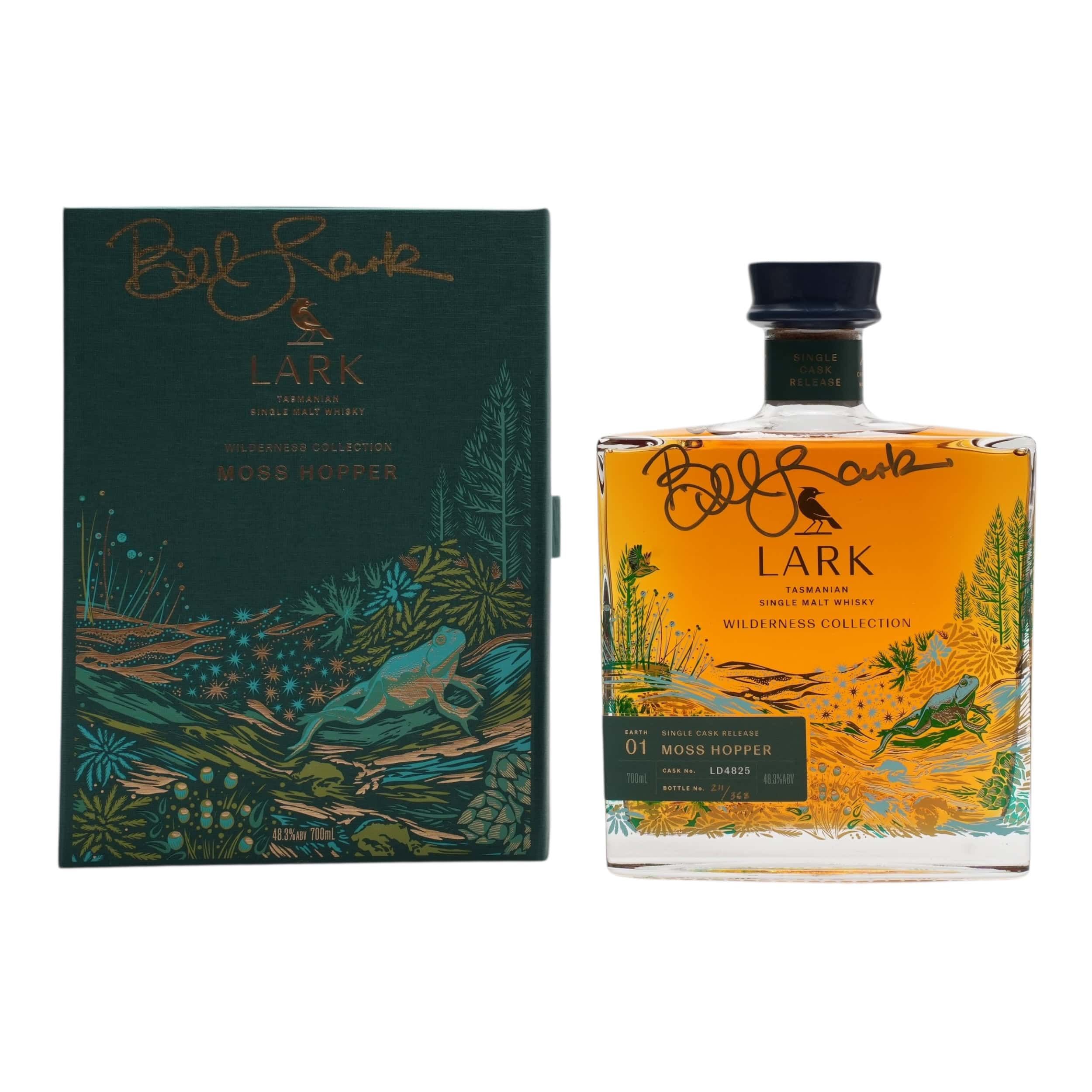 Lark Wilderness Collection Earth 01 Moss Hopper Signed by Bill Lark ...