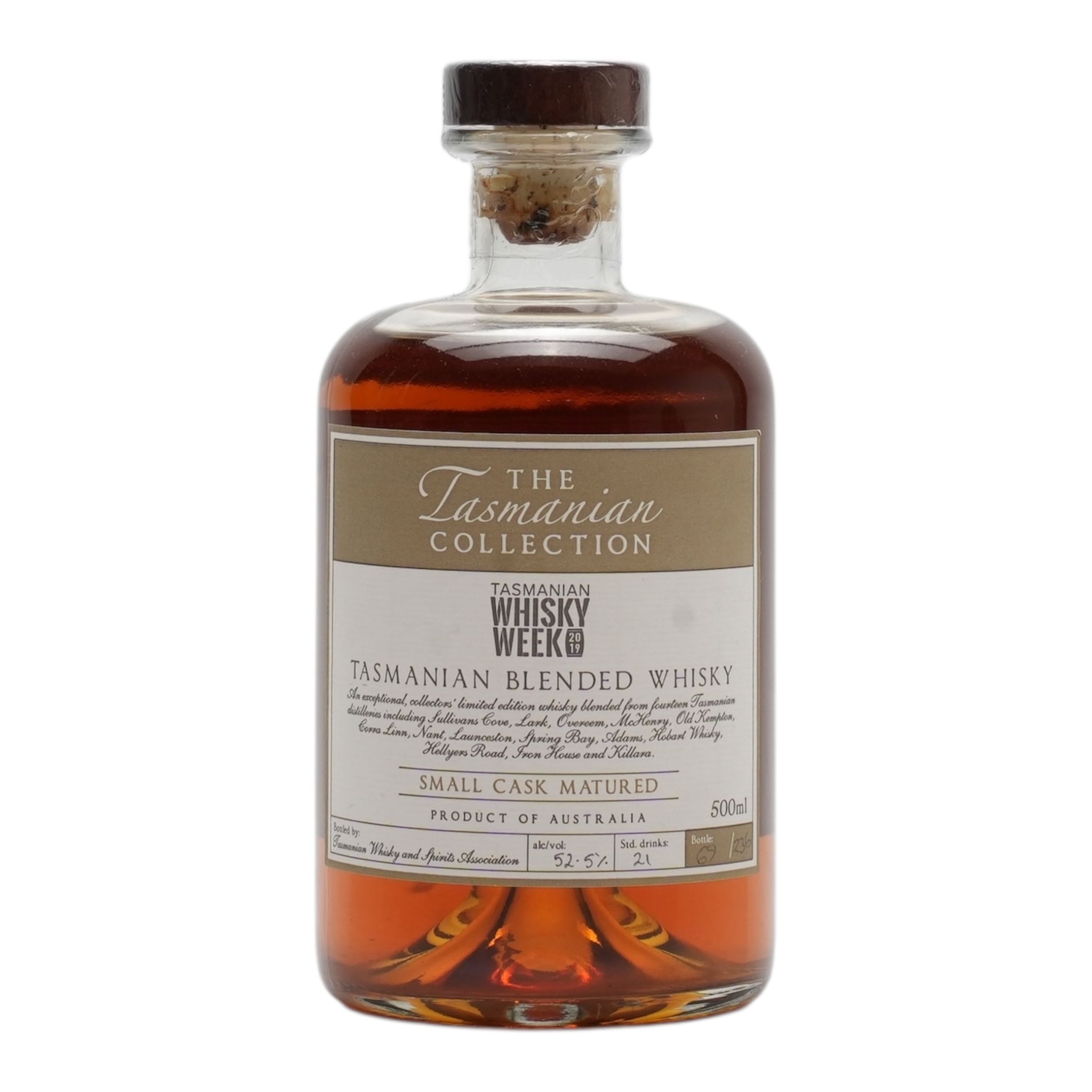 The Tasmanian Collection Blended Whisky Tasmanian Whisky Week 2019 ...