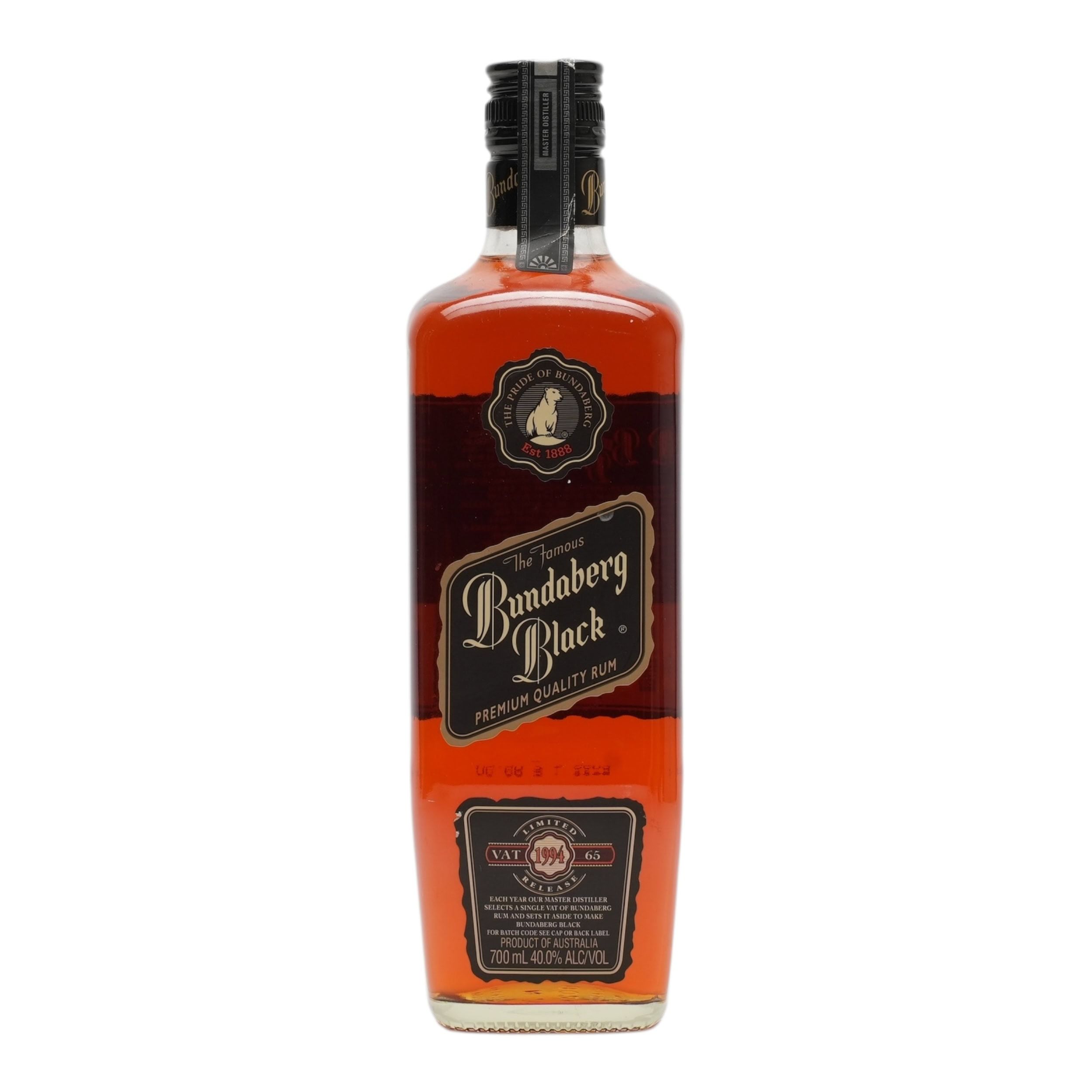 Bundaberg Rum 1994 Black VAT 65 Auction | Australian Whisky Auctions