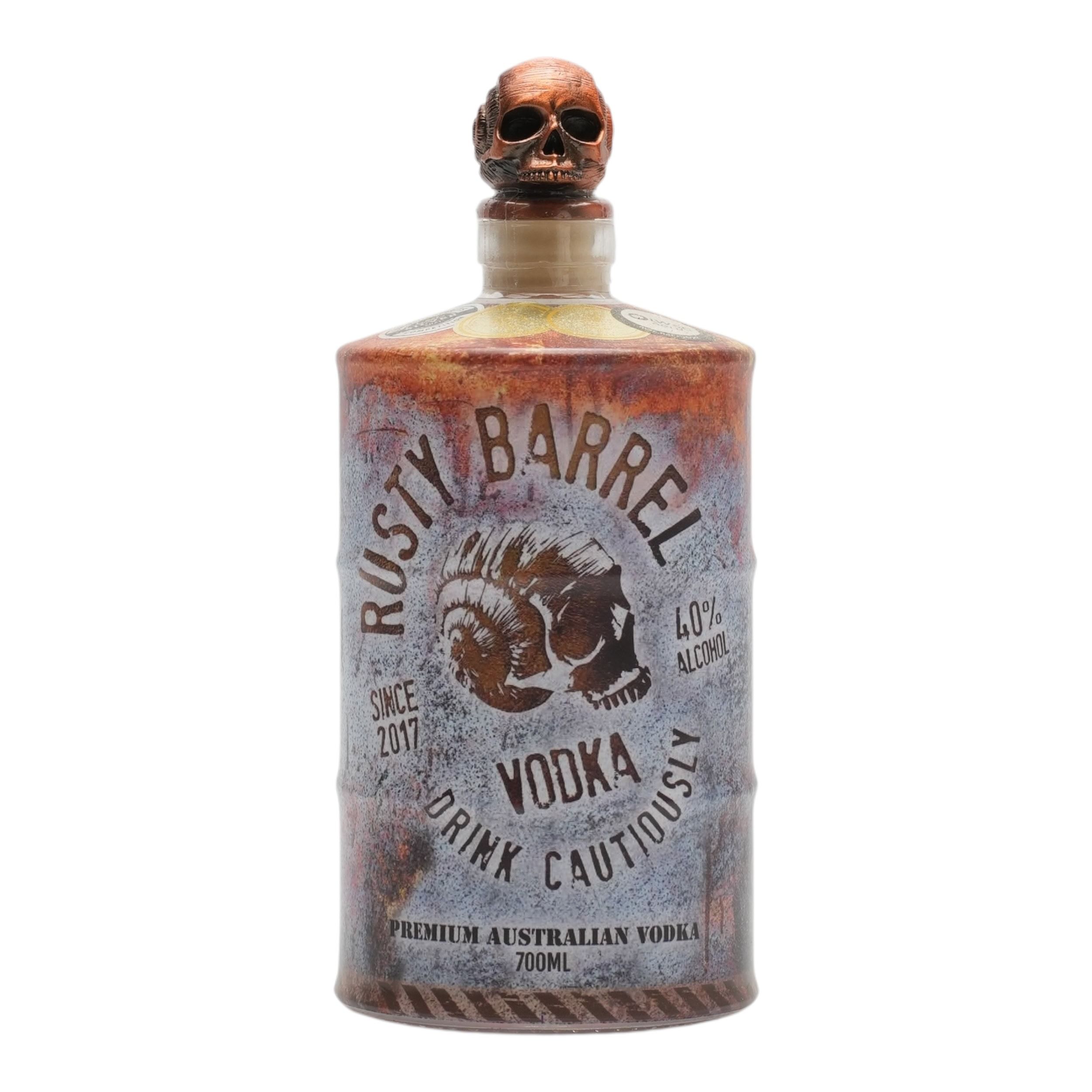 Rusty Barrel Vodka Auction | Australian Whisky Auctions