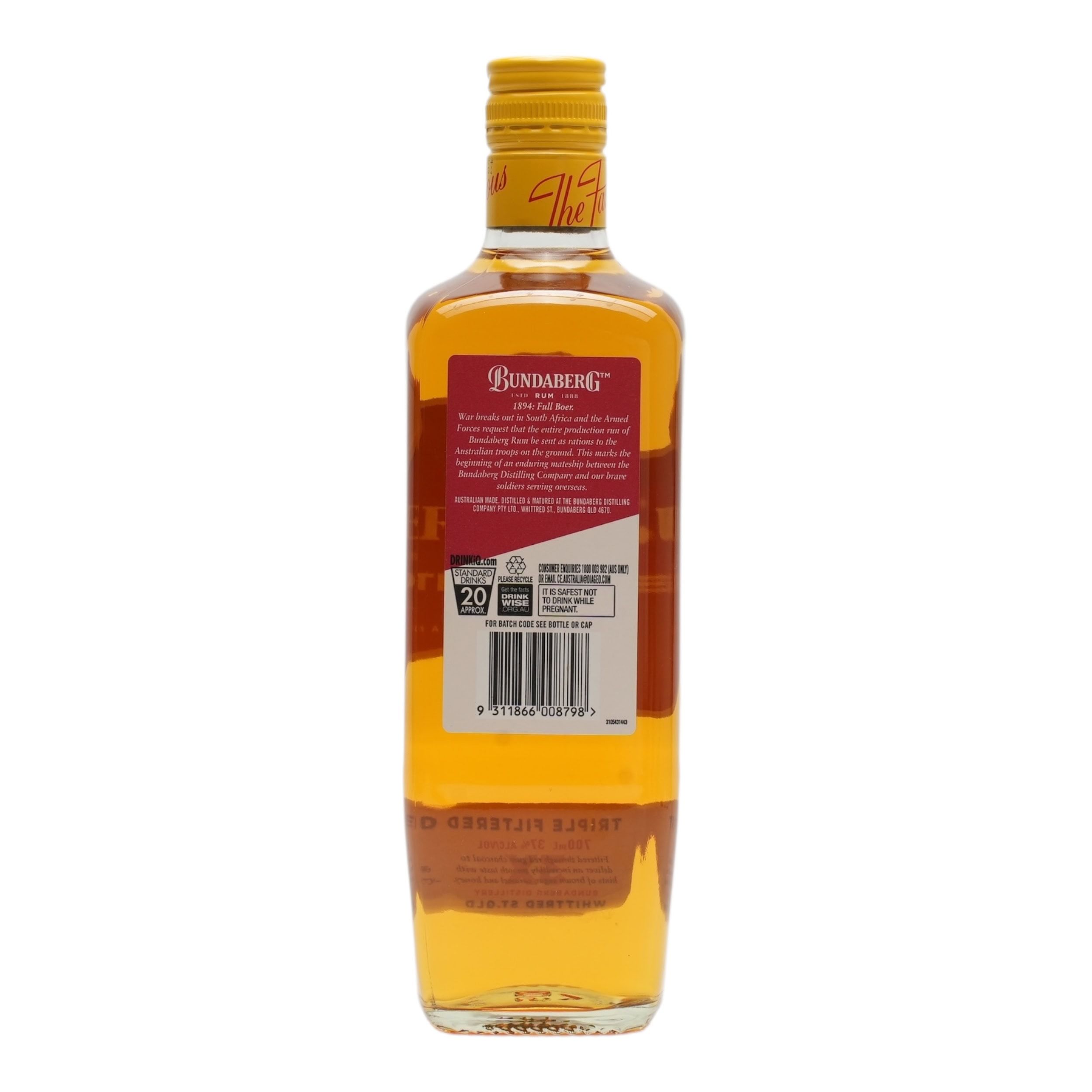 Bundaberg Extra Smooth Red Rum Auction | Australian Whisky Auctions