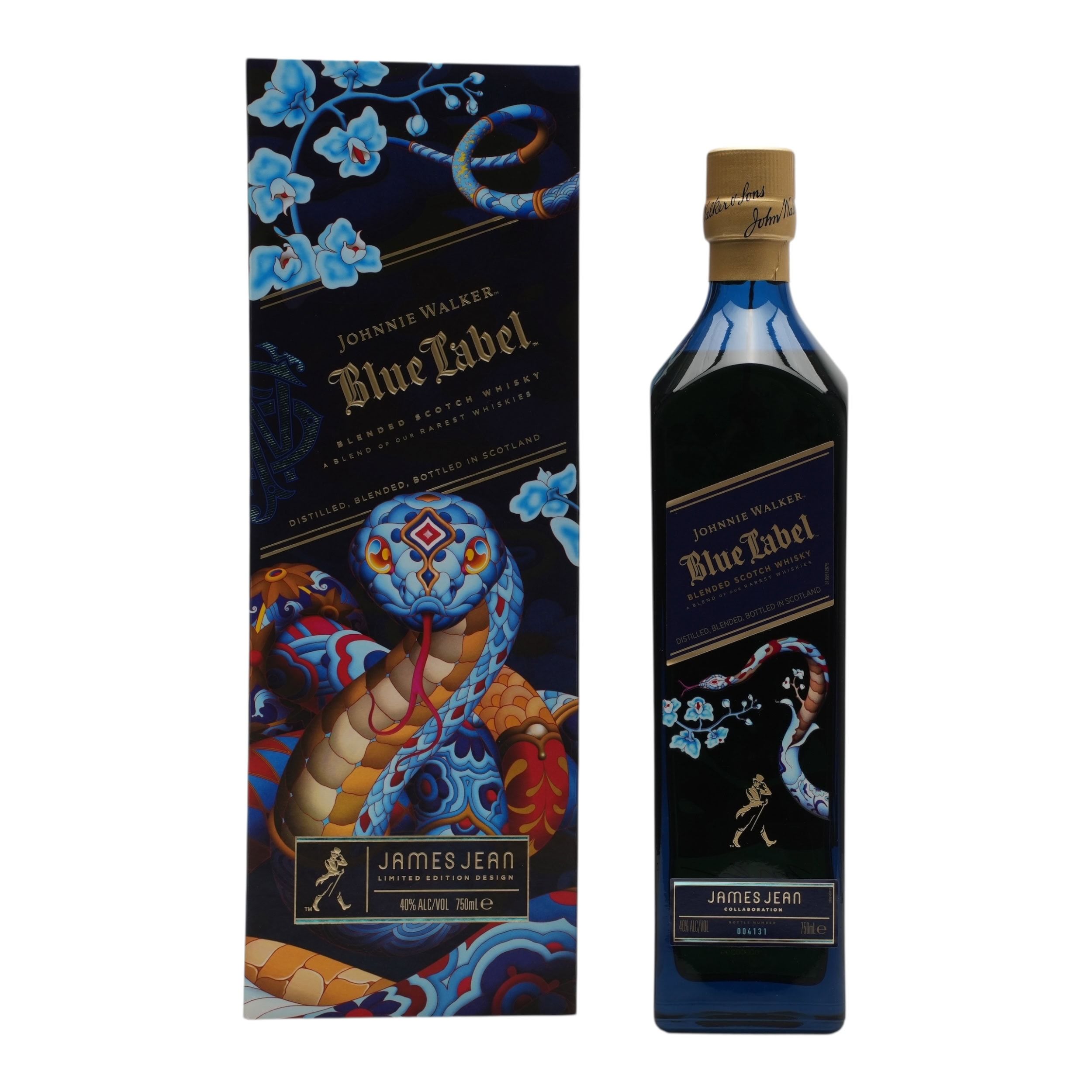 Johnnie Walker Blue Label Year Of The Snake James Jean Auction ...