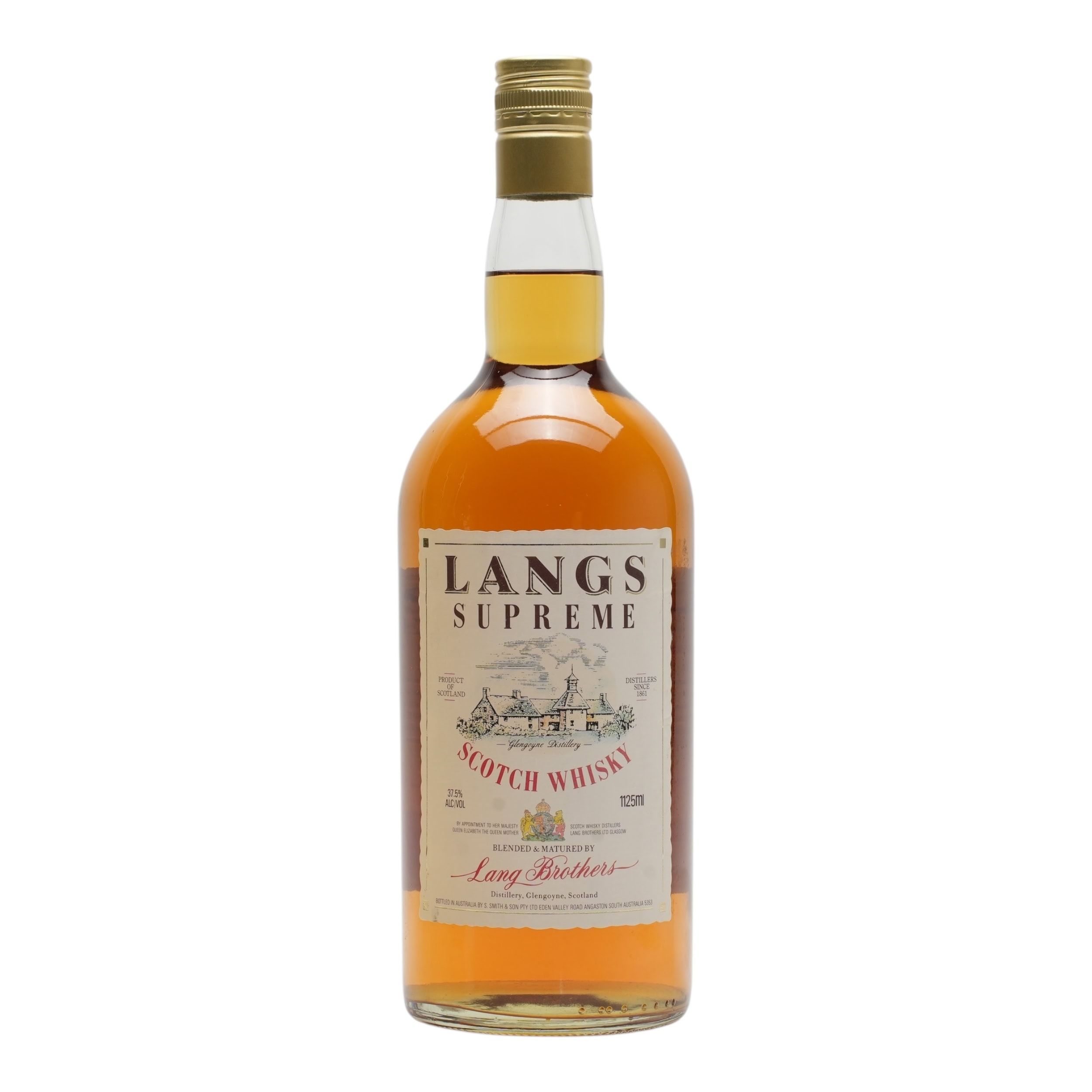 Langs Supreme 5 Year Old Late 80s / Early 90s Bottling (1125ml) Auction ...