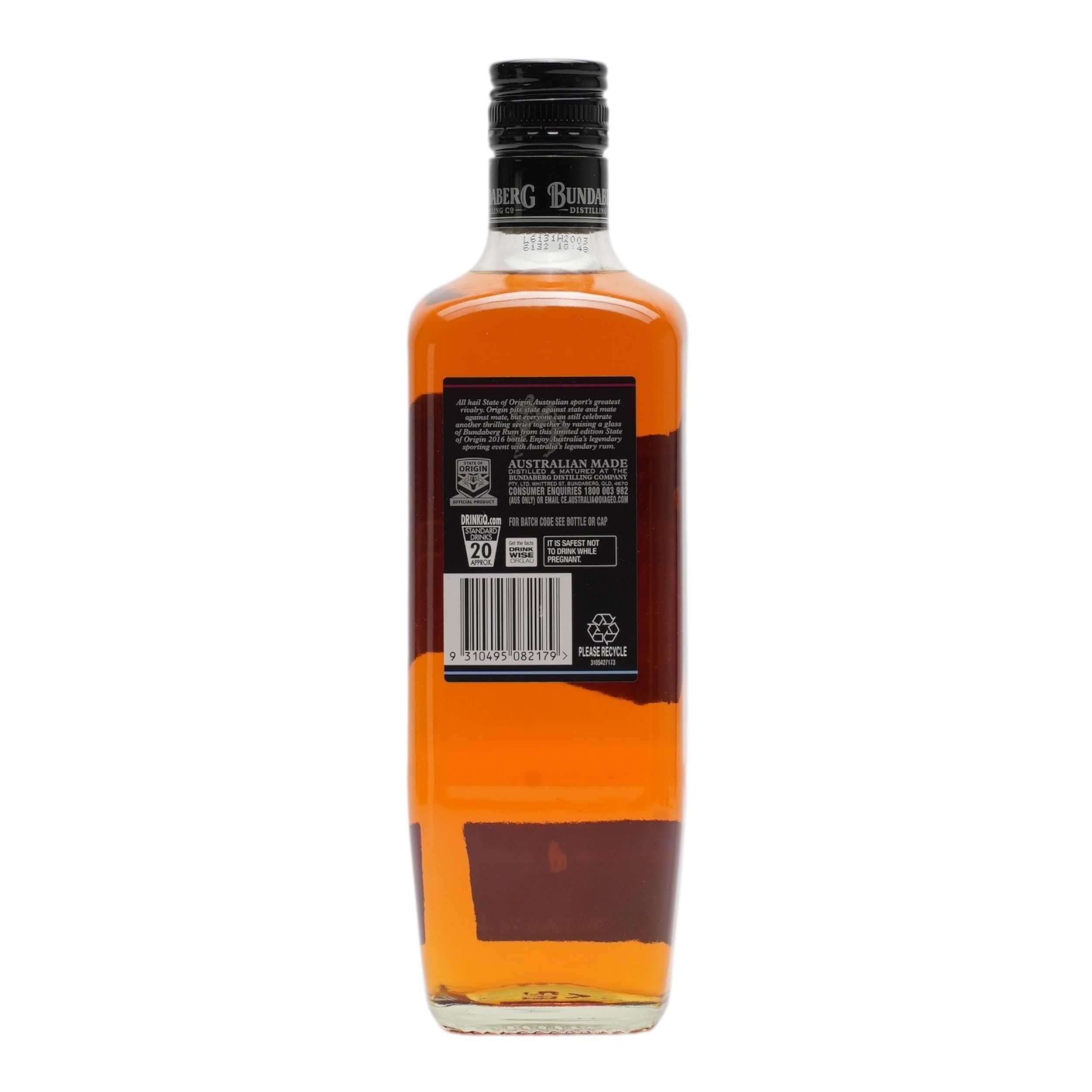 Bundaberg Rum State Of Origin Limited Edition 2016 Release Auction | Australian Whisky Auctions