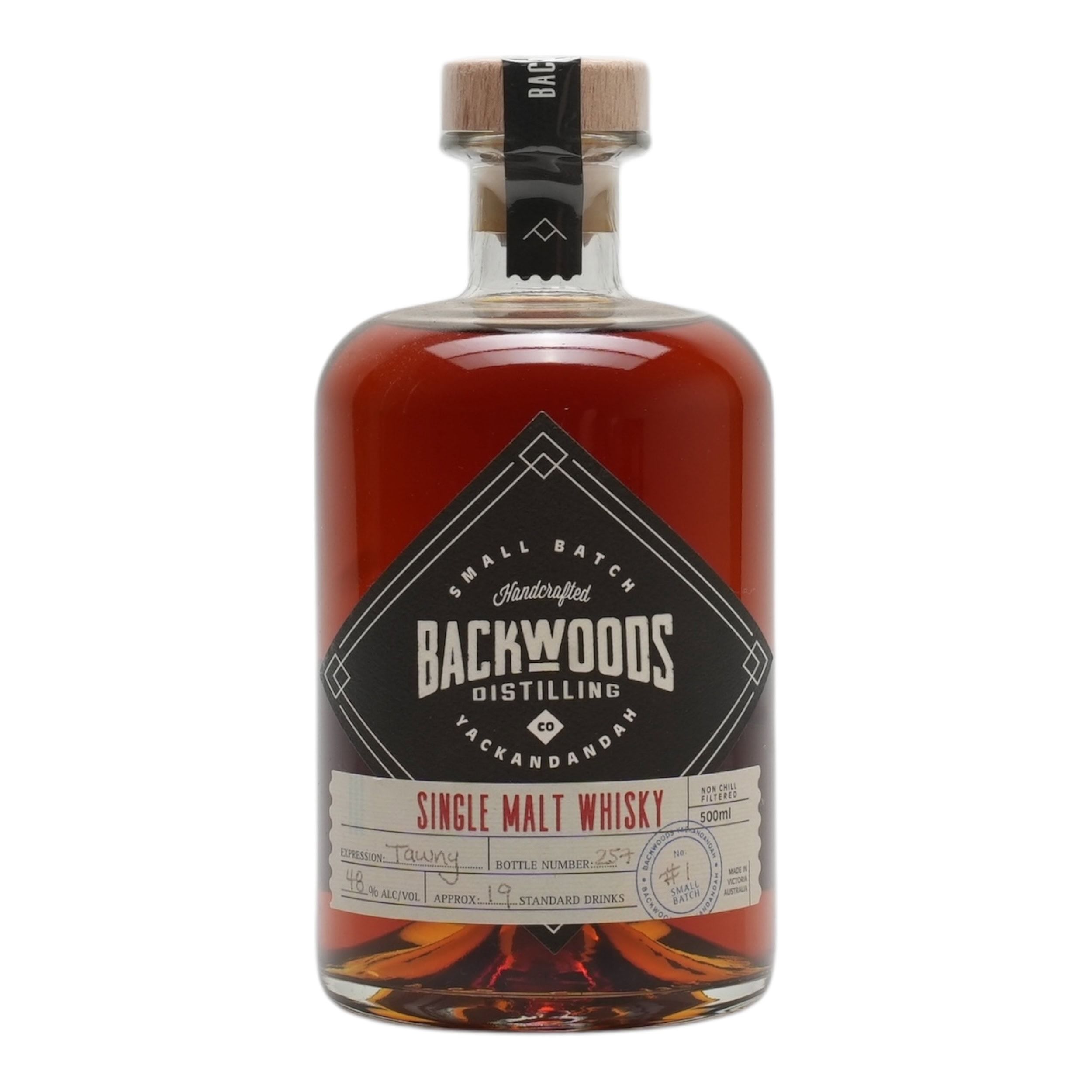 Backwoods Single Malt Tawny Cask Batch 1 Auction | Australian Whisky ...