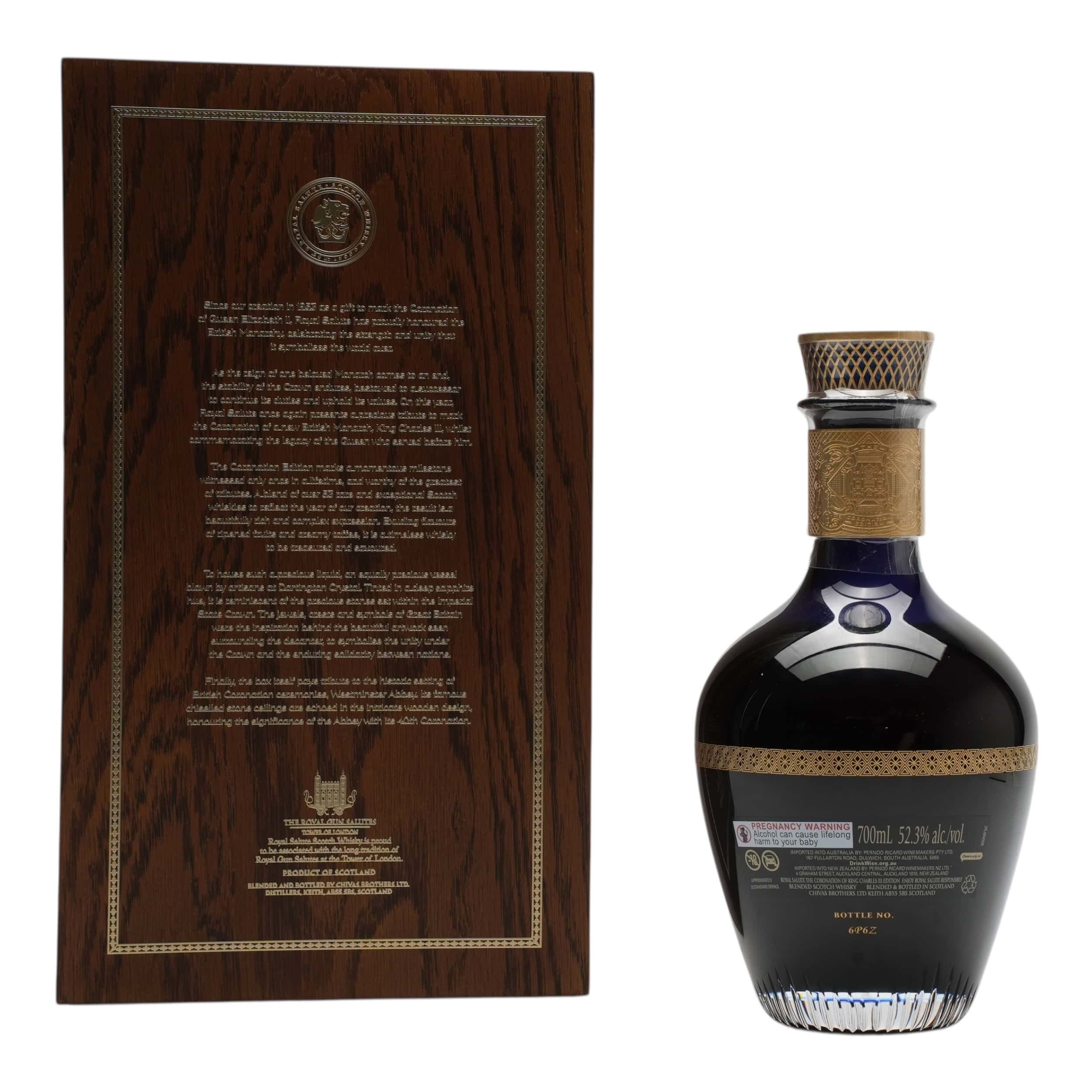 Chivas Royal Salute The Coronation of King Charles III Edition Auction ...