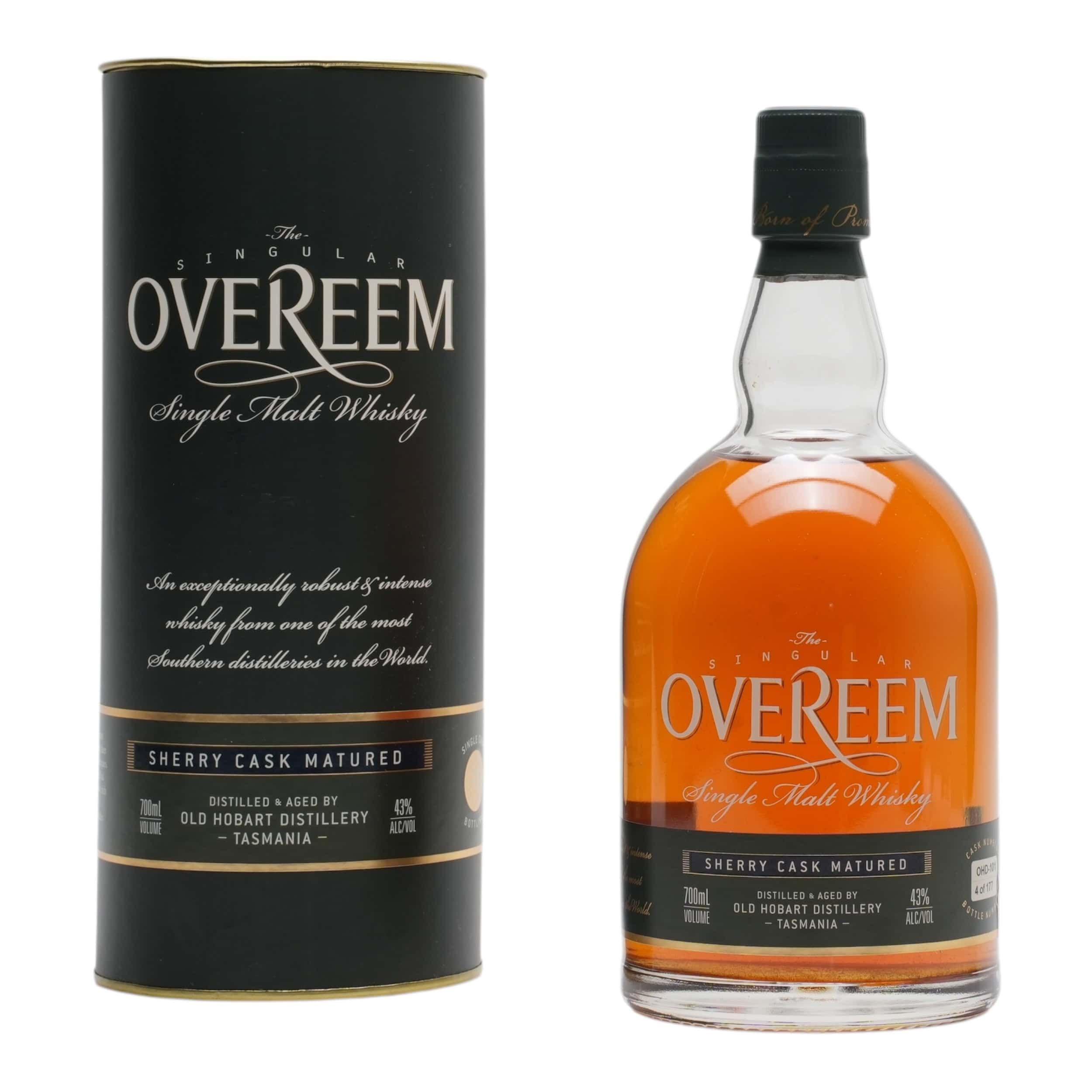 Overeem Single Sherry Cask OHD-101 Auction | Australian Whisky Auctions