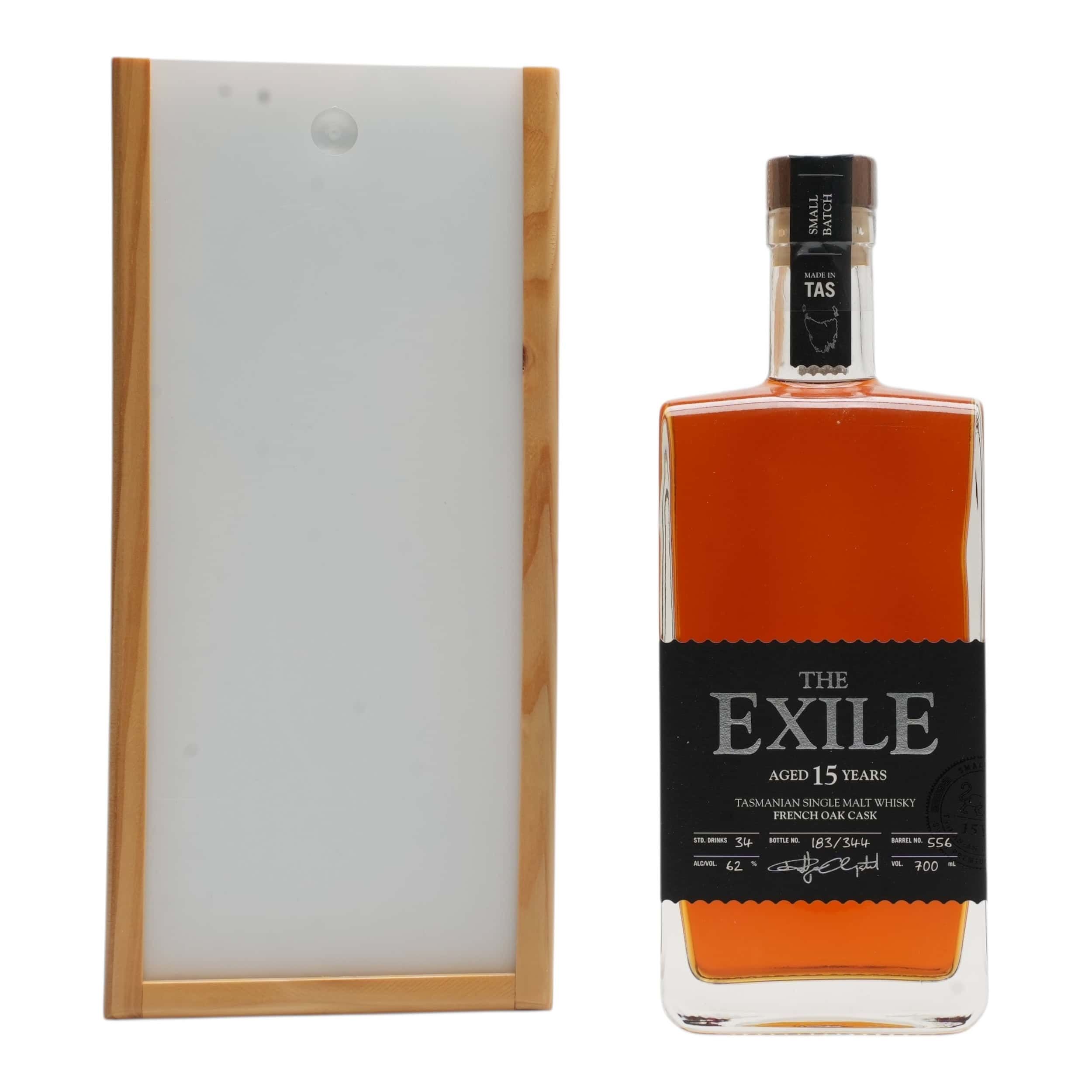 The Exile 15 Year Old Tasmanian French Oak Cask #556 (Sullivans Cove ...