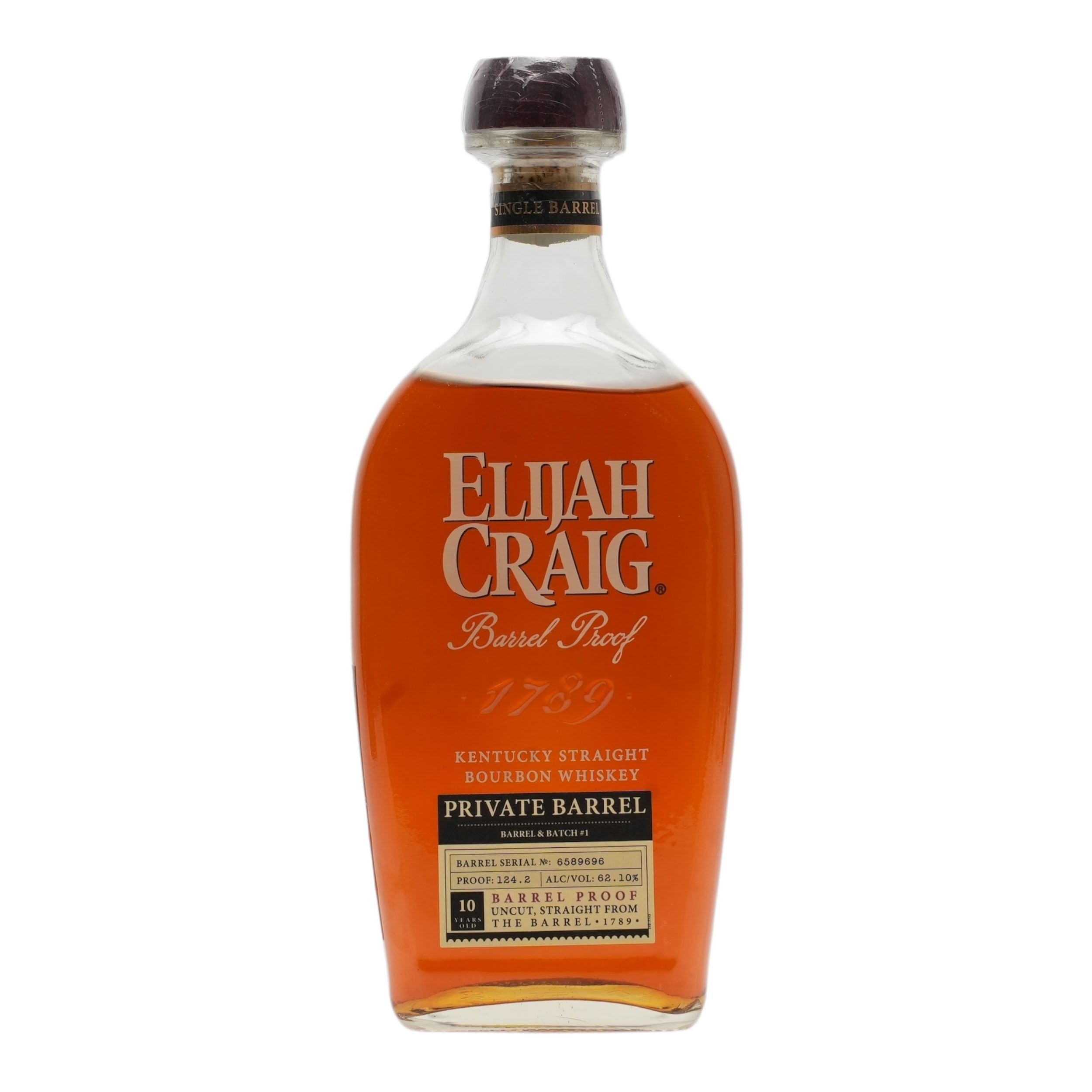 Elijah Craig 10 Year Old Private Barrel #6589696 // Barrel & Batch ...