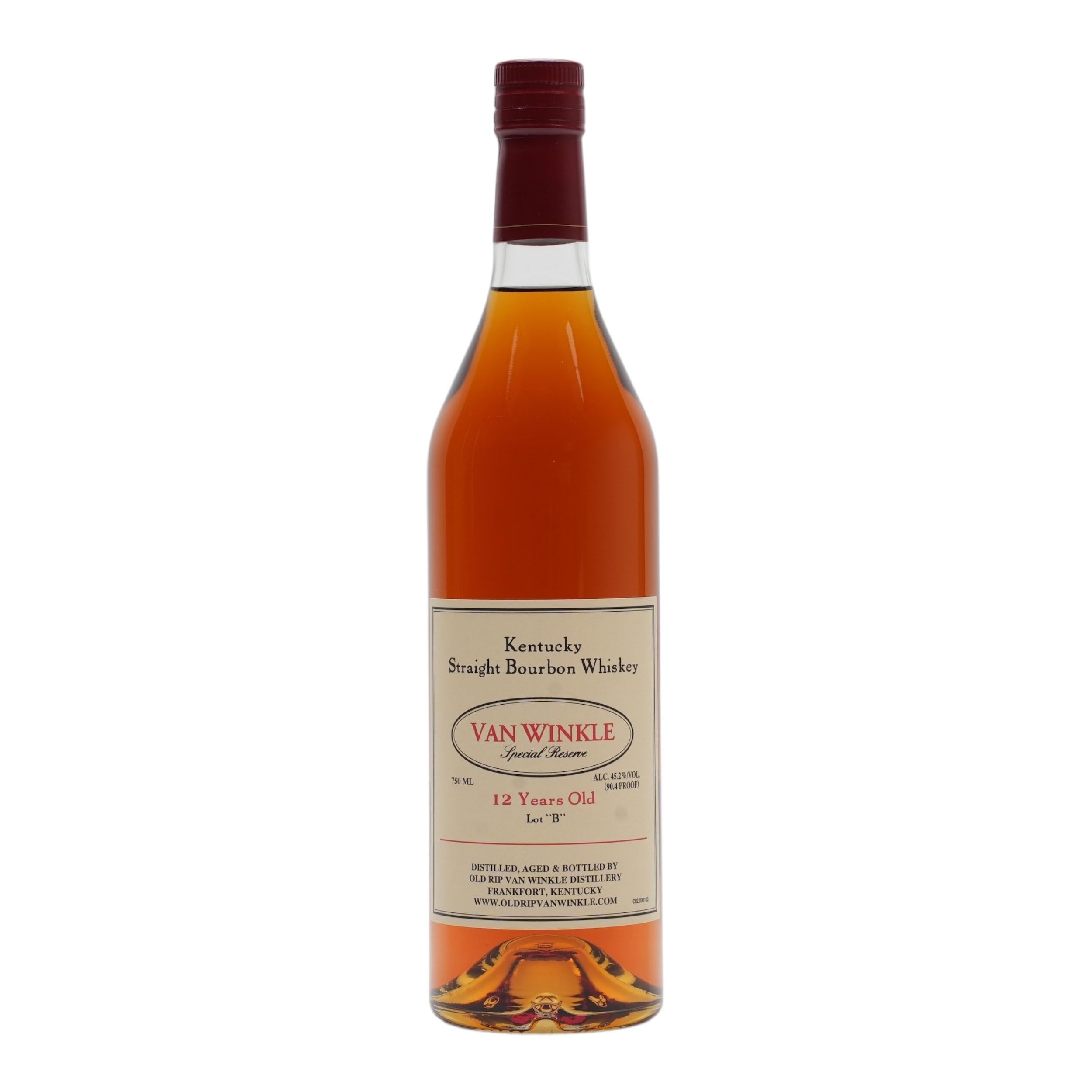 Old Rip Van Winkle Special Reserve 12 Year Old Lot B 2023 Bottling ...