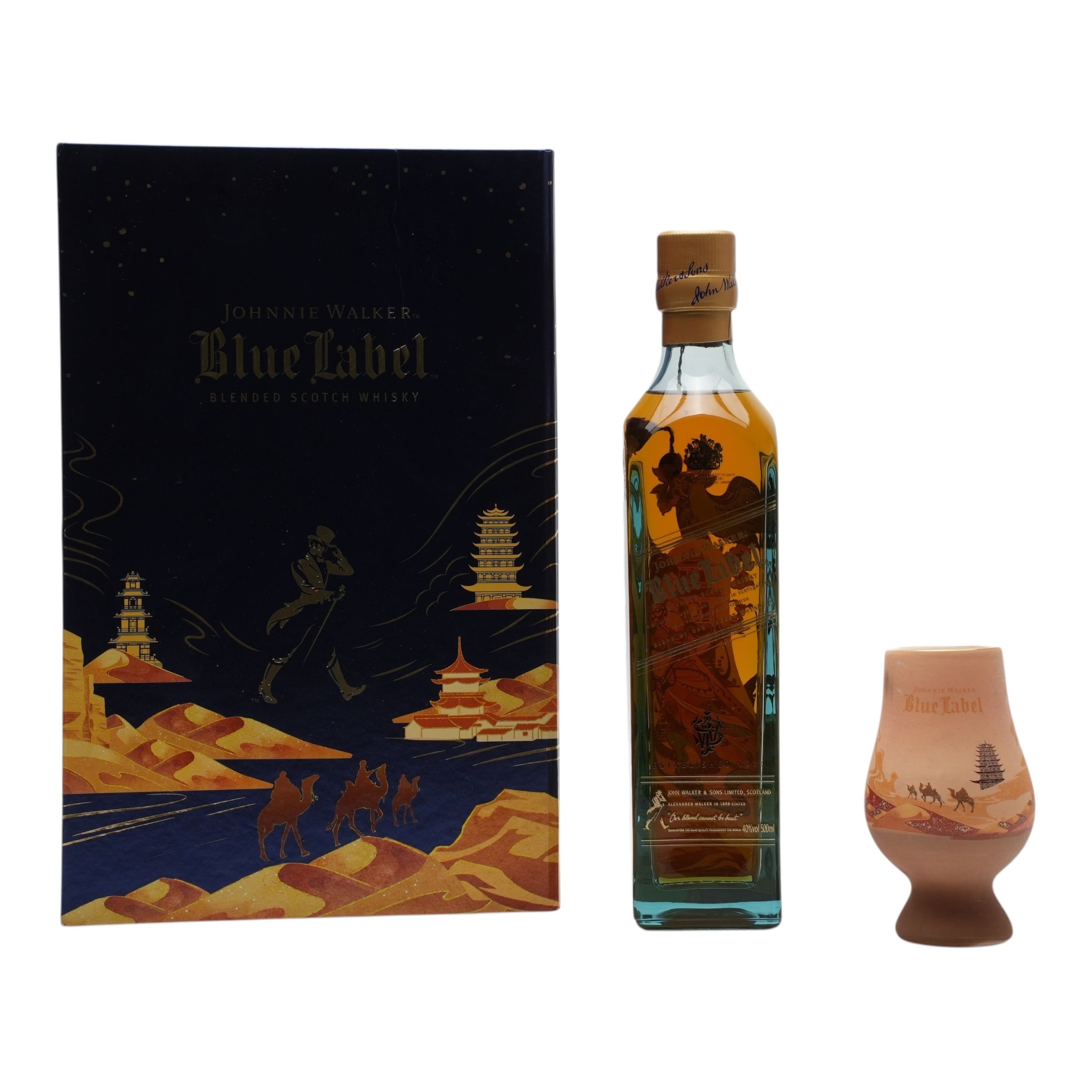 Johnnie Walker Blue Label Chinese Dunhuang Grotto Release with Ceramic ...