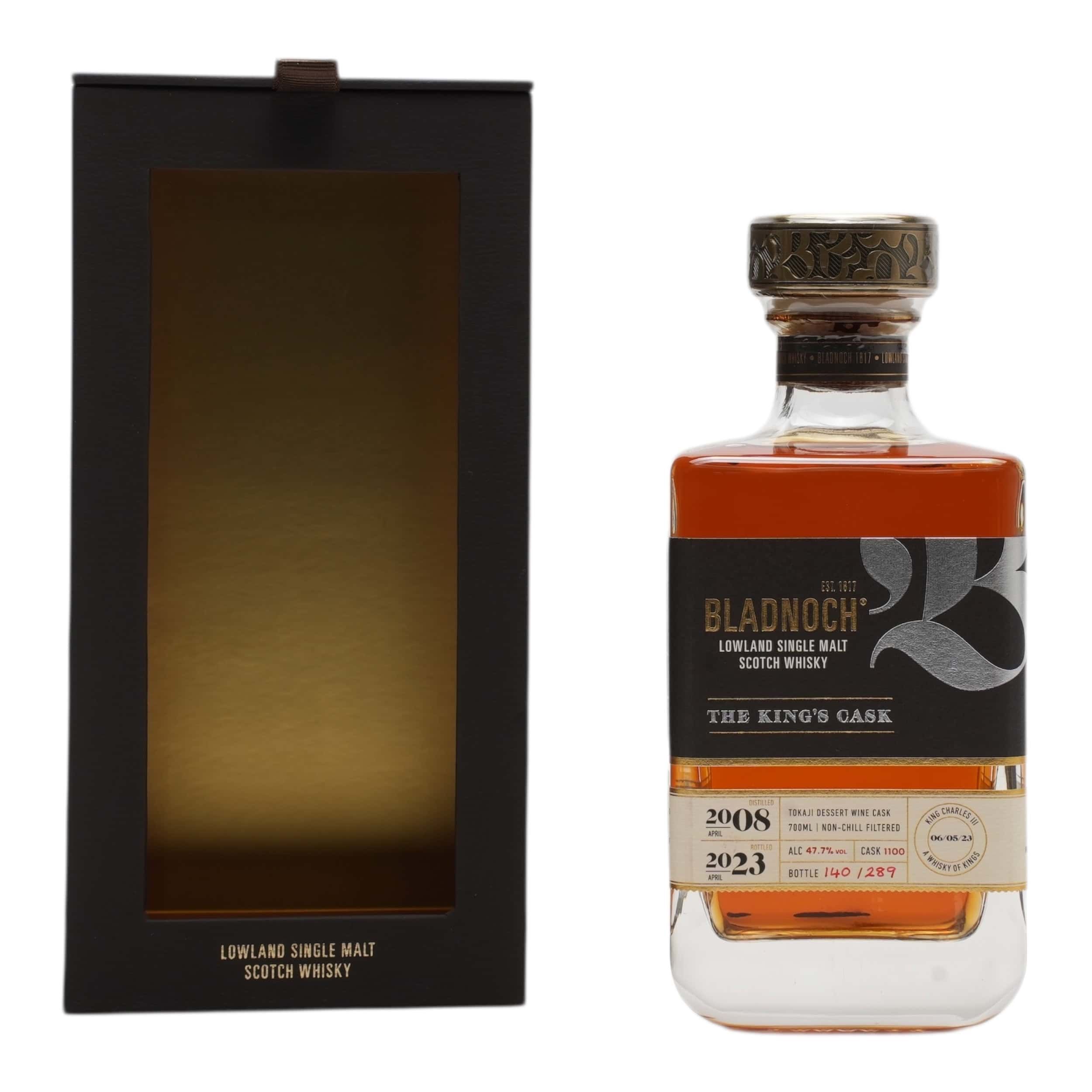 Bladnoch The King's Cask Tokaji Cask #1100 Auction | Australian Whisky ...