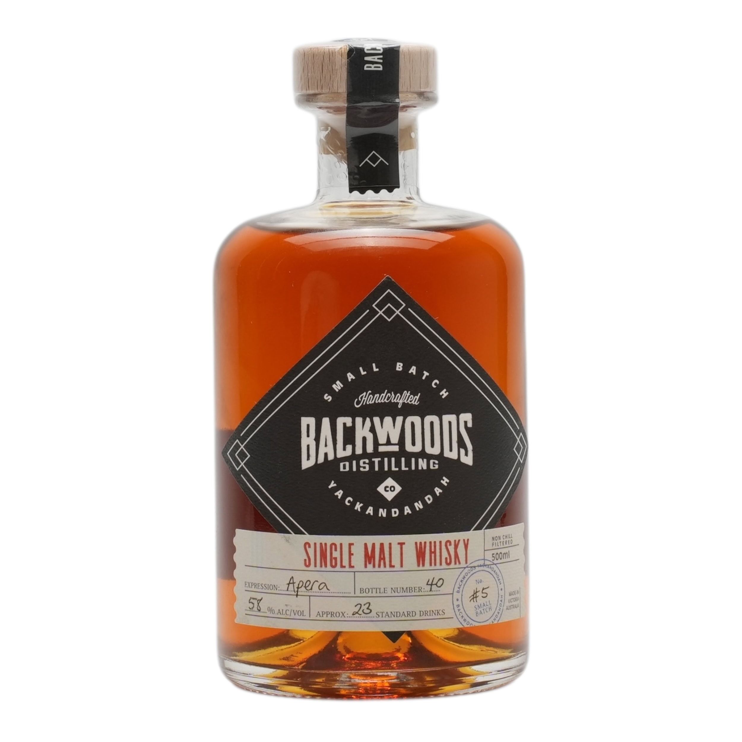 Backwoods Batch 5 Cask Strength Apera Cask Auction | Australian Whisky ...