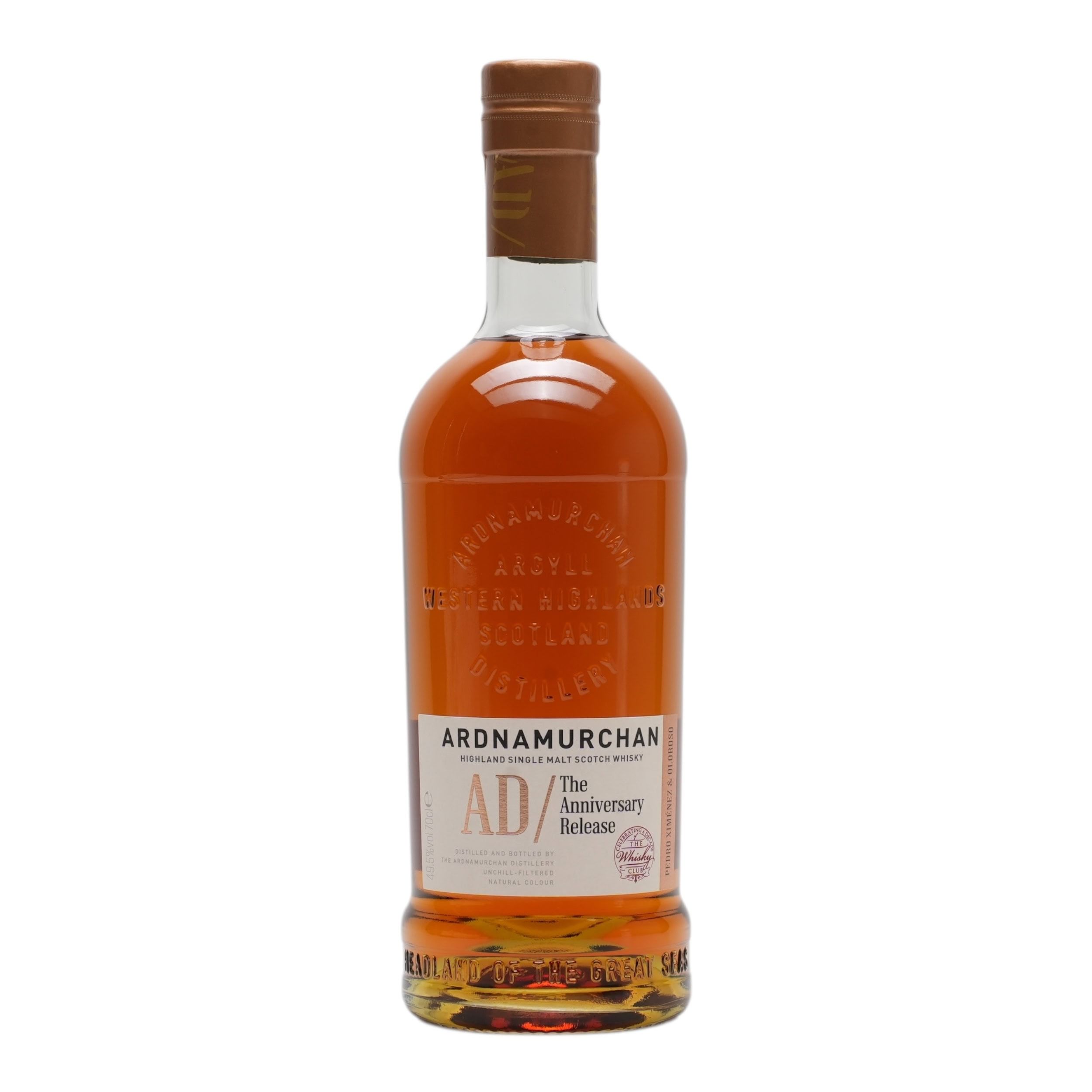 Ardnamurchan AD/The Anniversary Release For The Whisky Club Auction ...