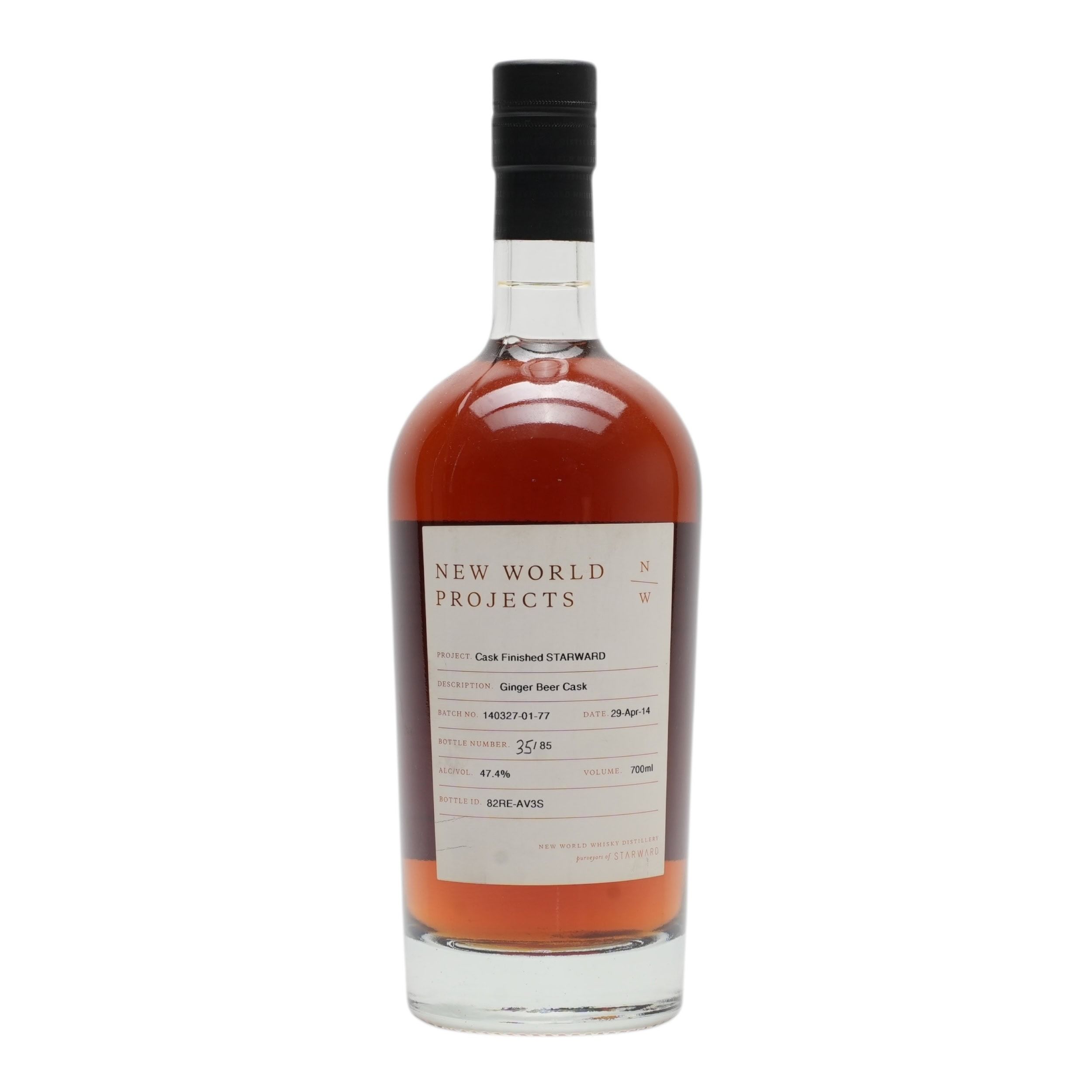 New World Projects Starward Ginger Beer Cask #1 Auction | Australian Whisky Auctions