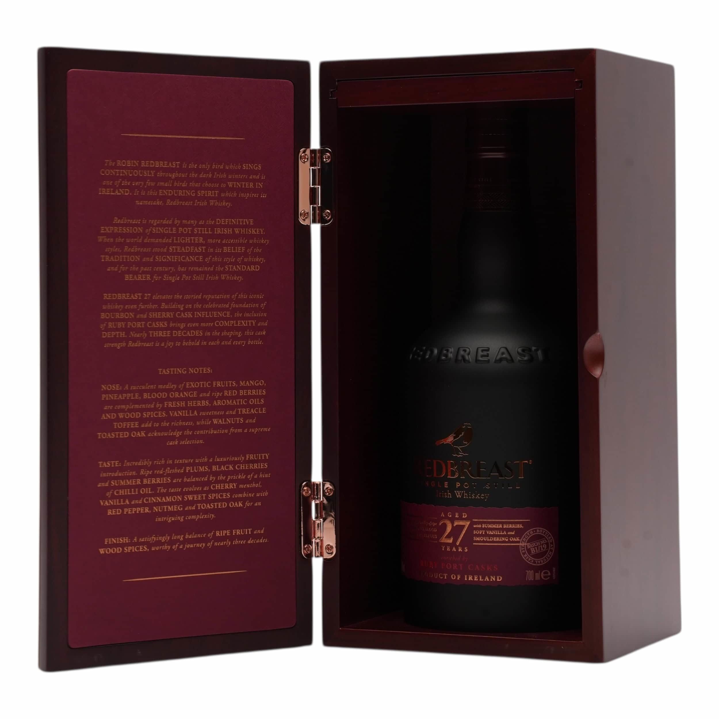 Redbreast 27 Year Old Ruby Port Batch 1 Auction | Australian Whisky ...