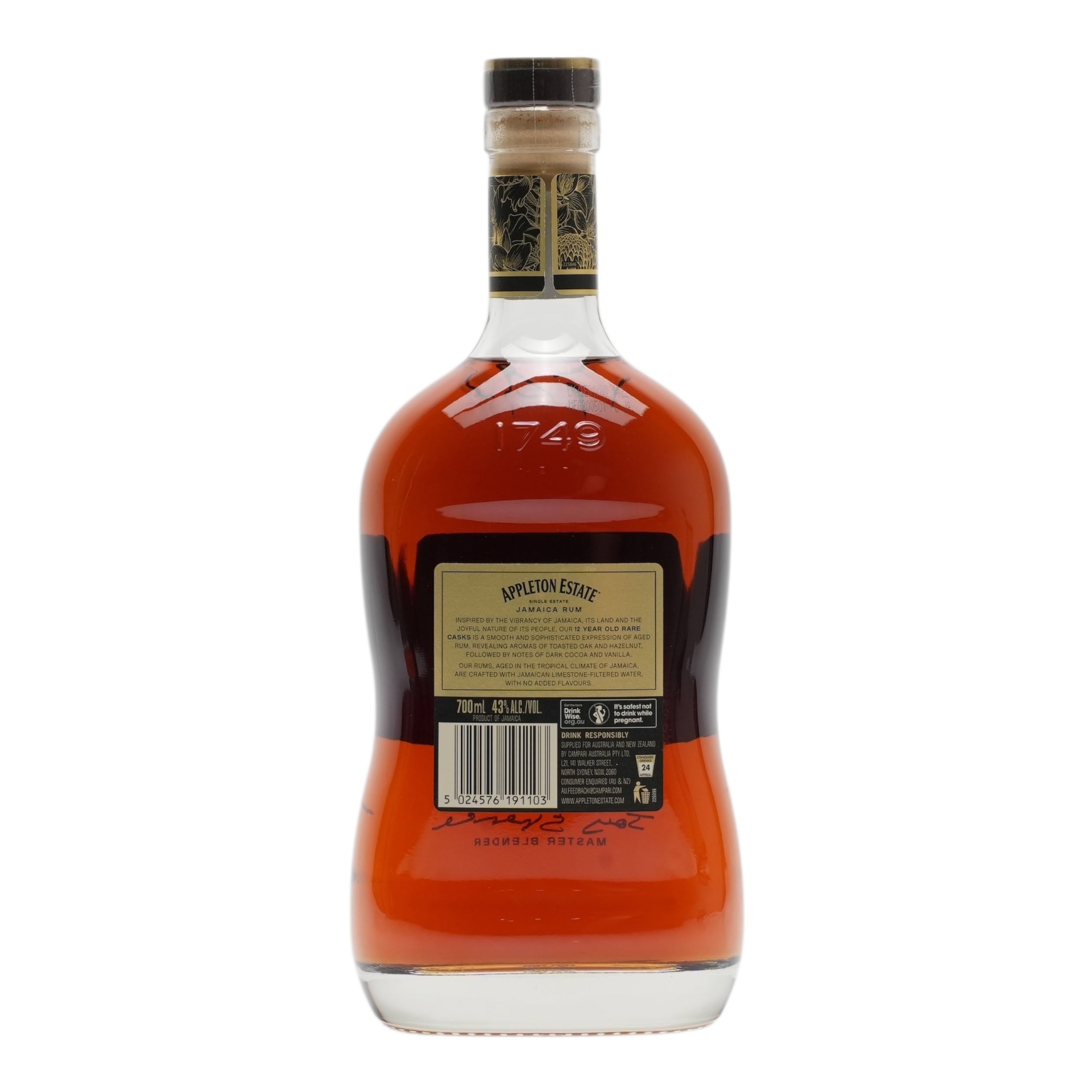 Appleton Estate 12 Year Old Jamaica Rum Auction | Australian Whisky ...