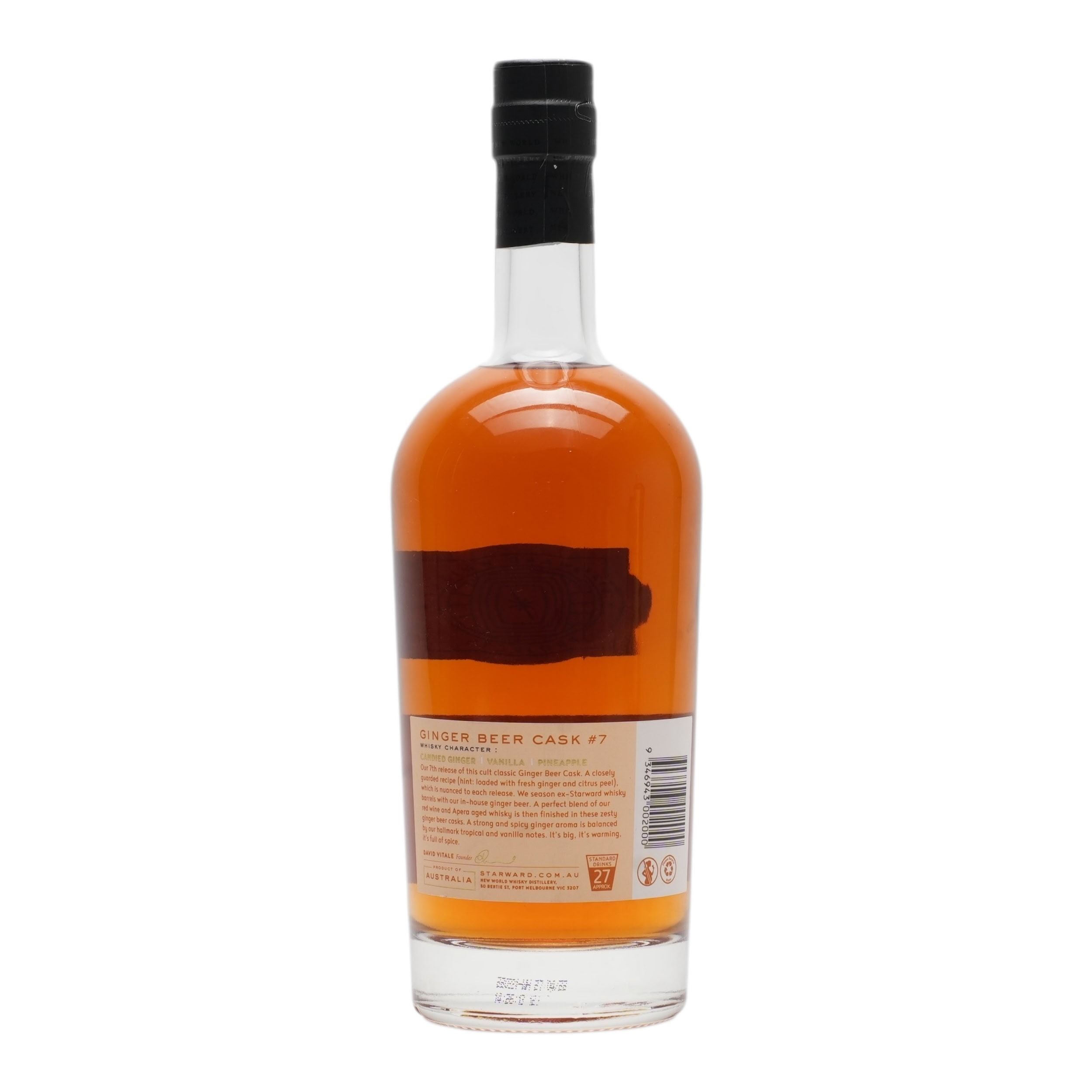 Starward Projects Ginger Beer Cask #7 2022 Auction | Australian Whisky ...