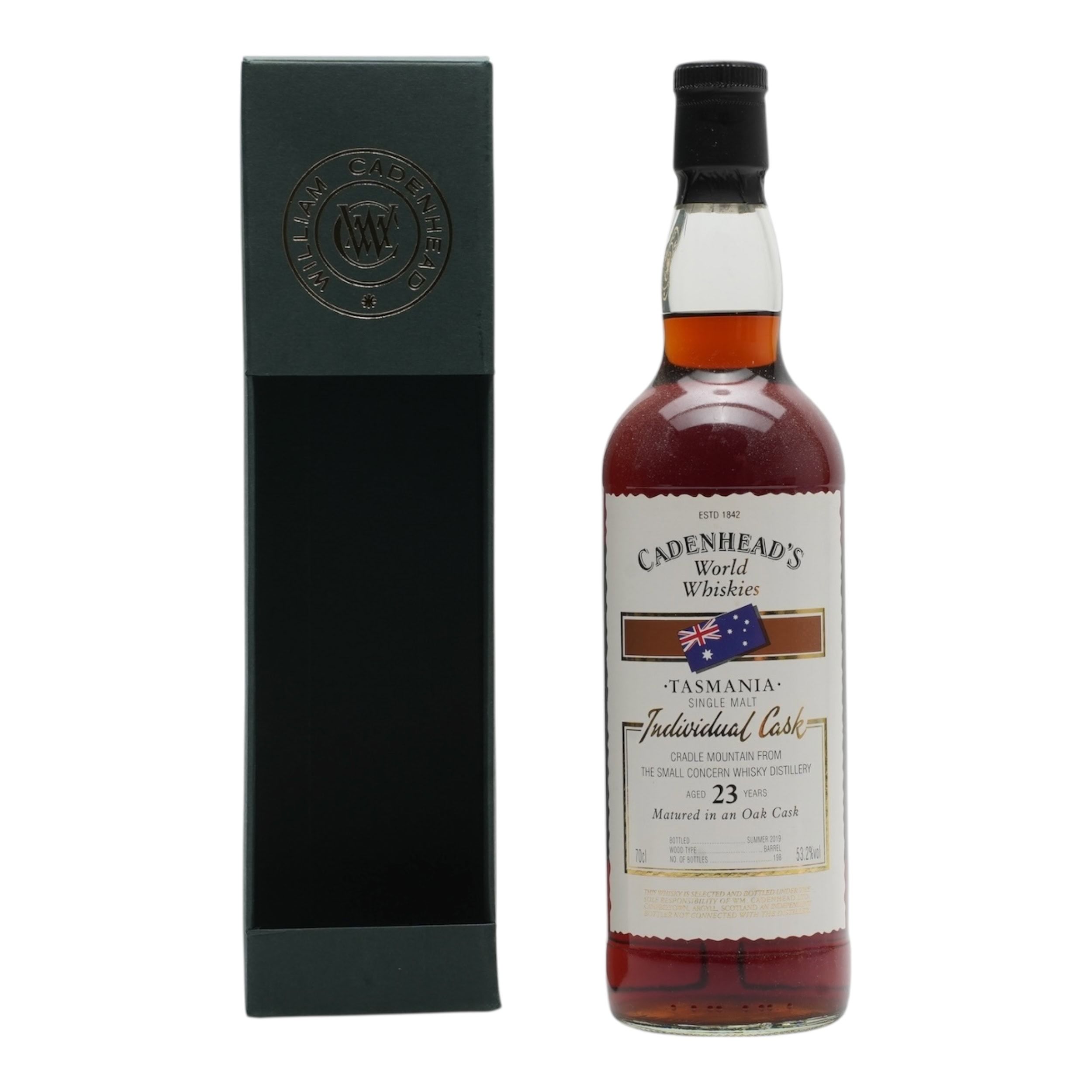Cradle Mountain 23 Year Old Single Cask Bottled Summer 2019 ...