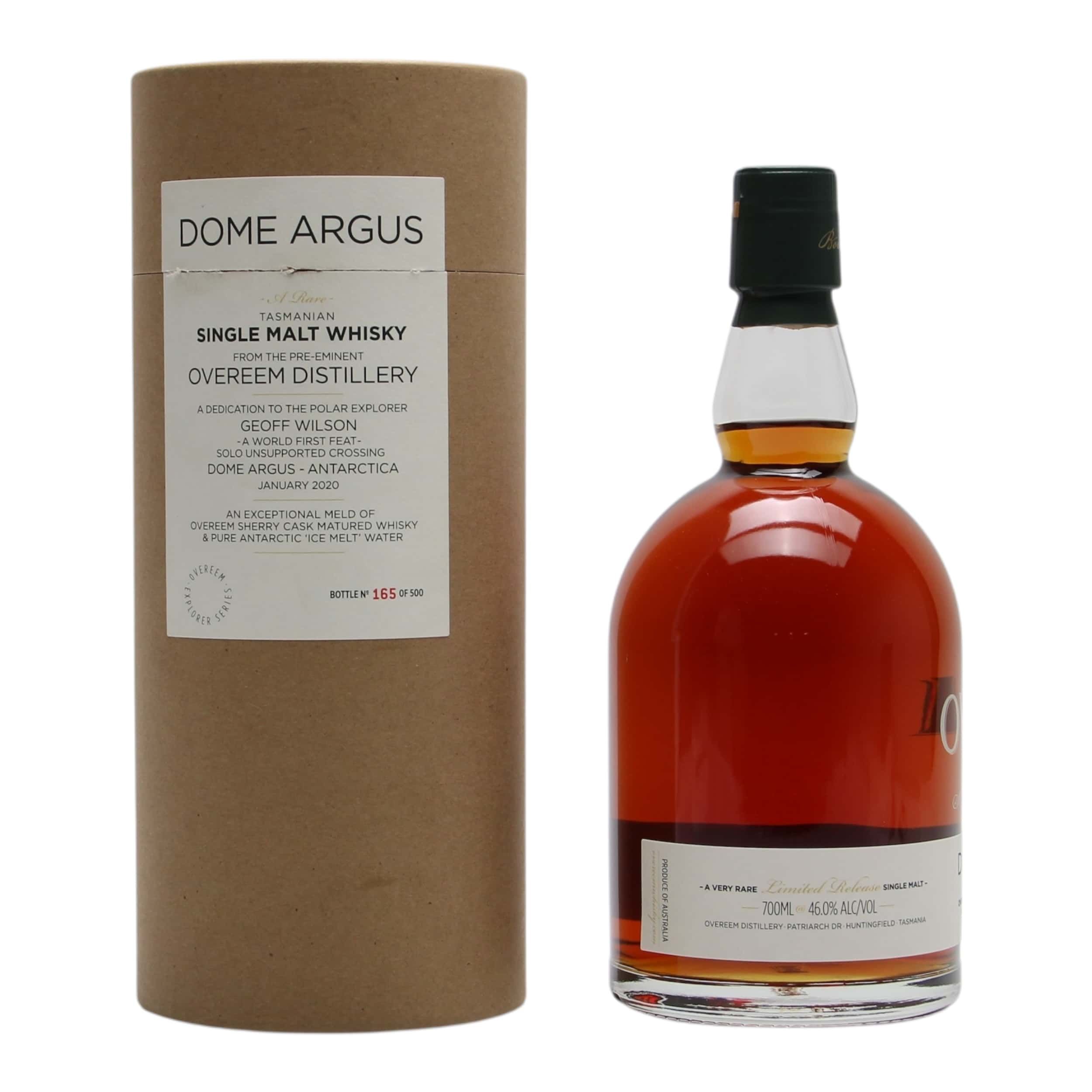 Overeem Dome Argus Auction | Australian Whisky Auctions