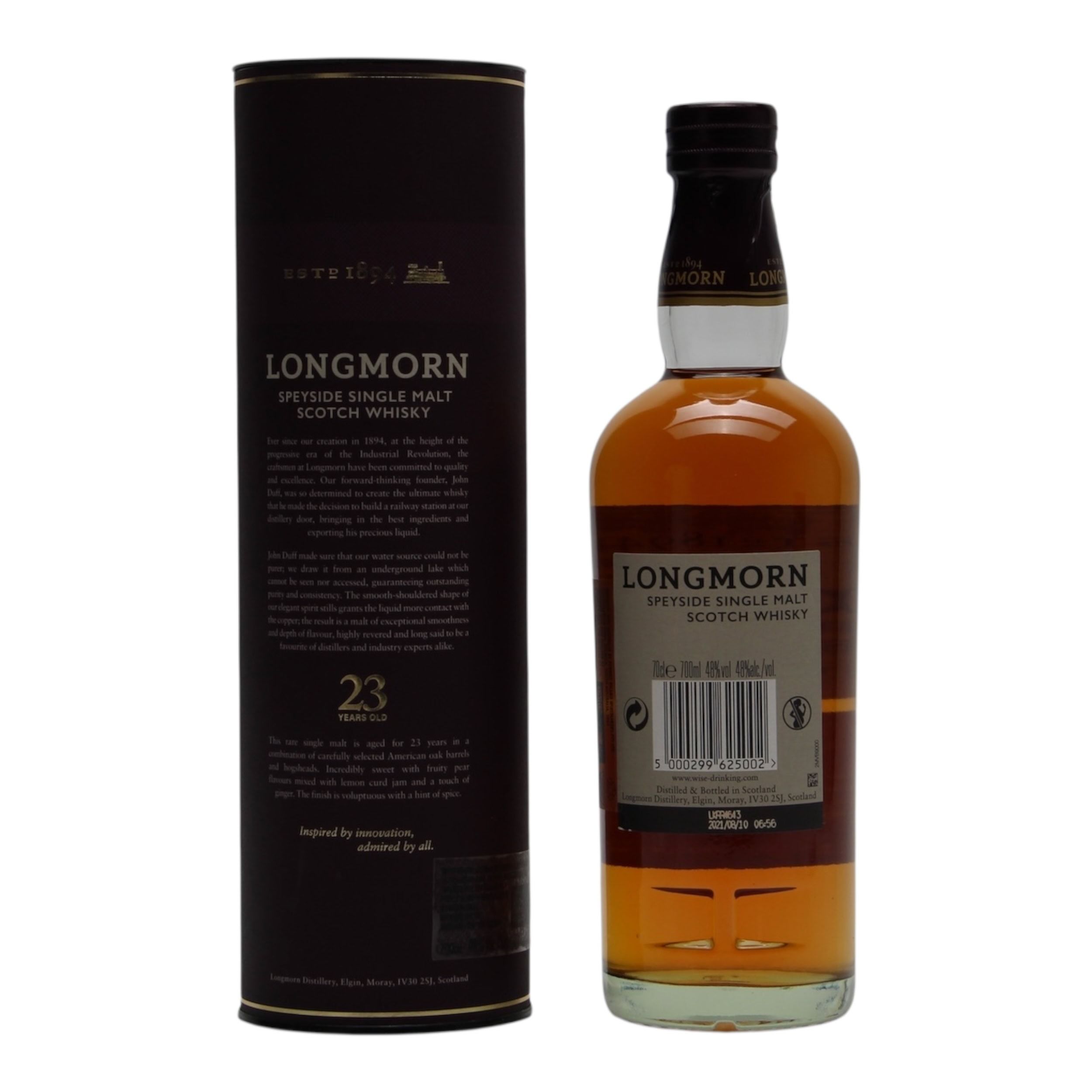 Longmorn 23 Year Old Double Cask Matured Auction | Australian Whisky ...