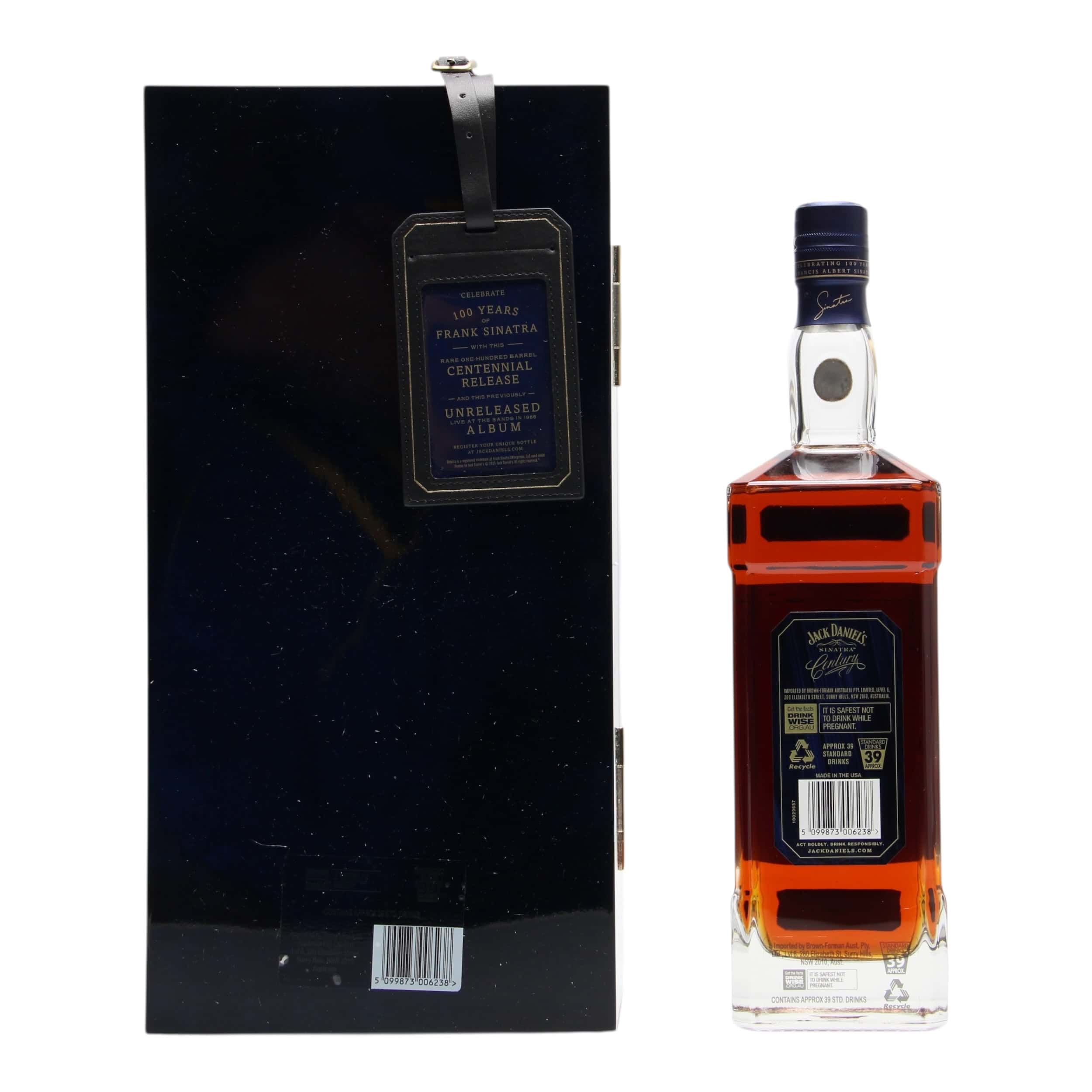 Jack Daniel's Frank Sinatra Century Edition (1000ml) Auction ...