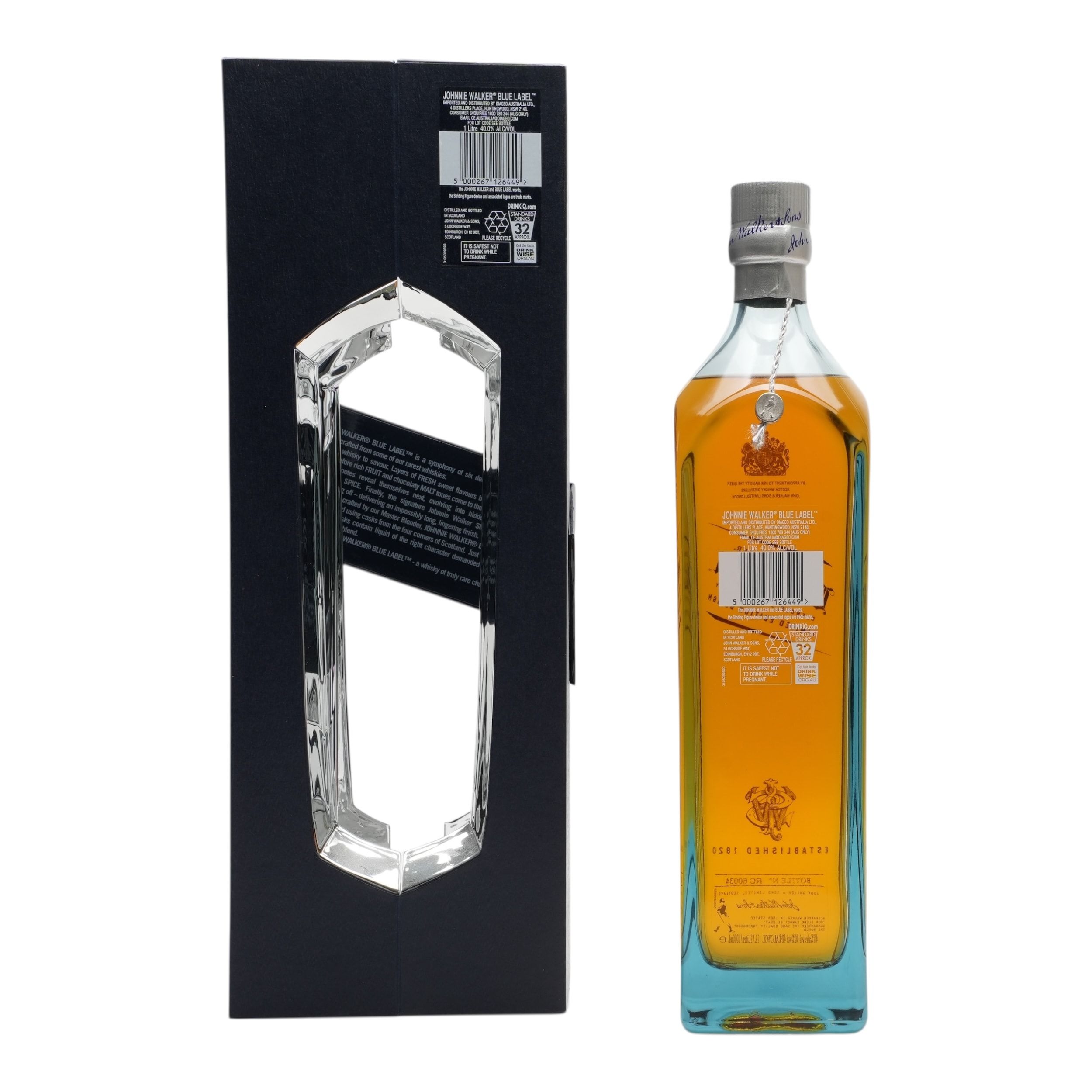Johnnie Walker Blue Label Limited Edition Design (1000ml) Auction ...